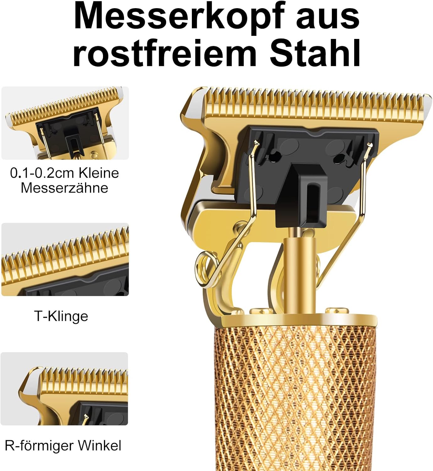 SerDa-Run Electric Hair Trimmer, Professional T-Blades, Long Hair ...