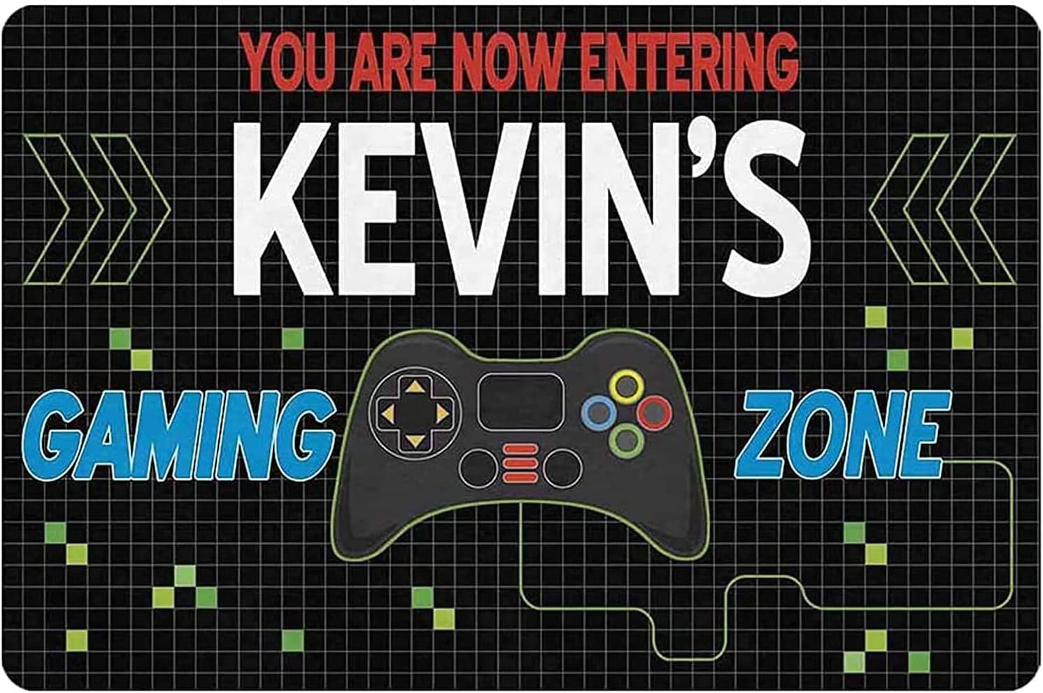 Amazon.com: Gaming Room Metal Sign Gamer Wall Decor For Boys Room ...