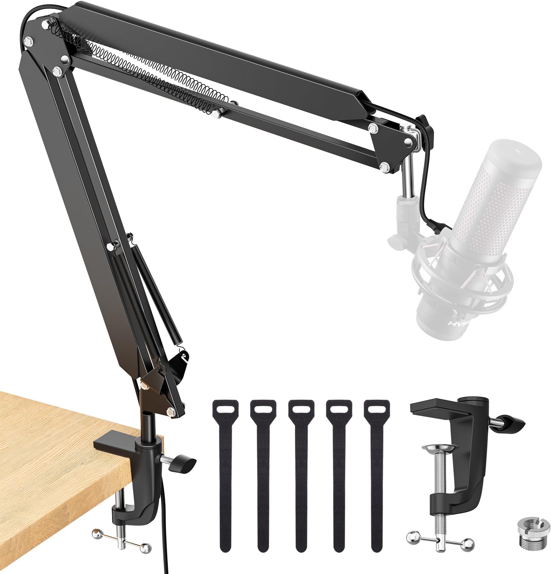 Amazon.com: Blue Yeti Microphone Boom Arm - Upgraded Heavy Duty Blue ...