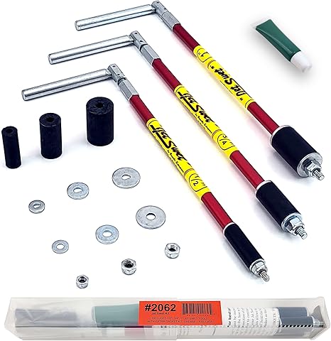 Jet Swet 2062 Kit - Sizes 1/2", 3/4" and 1" Jet Swets (3 Tools) + Set ...