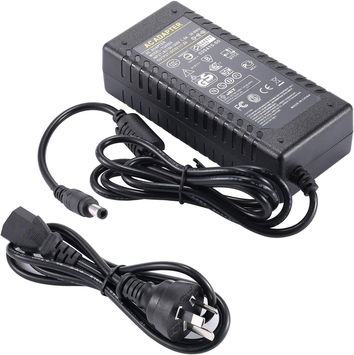 5V 4A Power Supply Adapter - AC 100-240V to DC 5V/4A 20W Charger ...