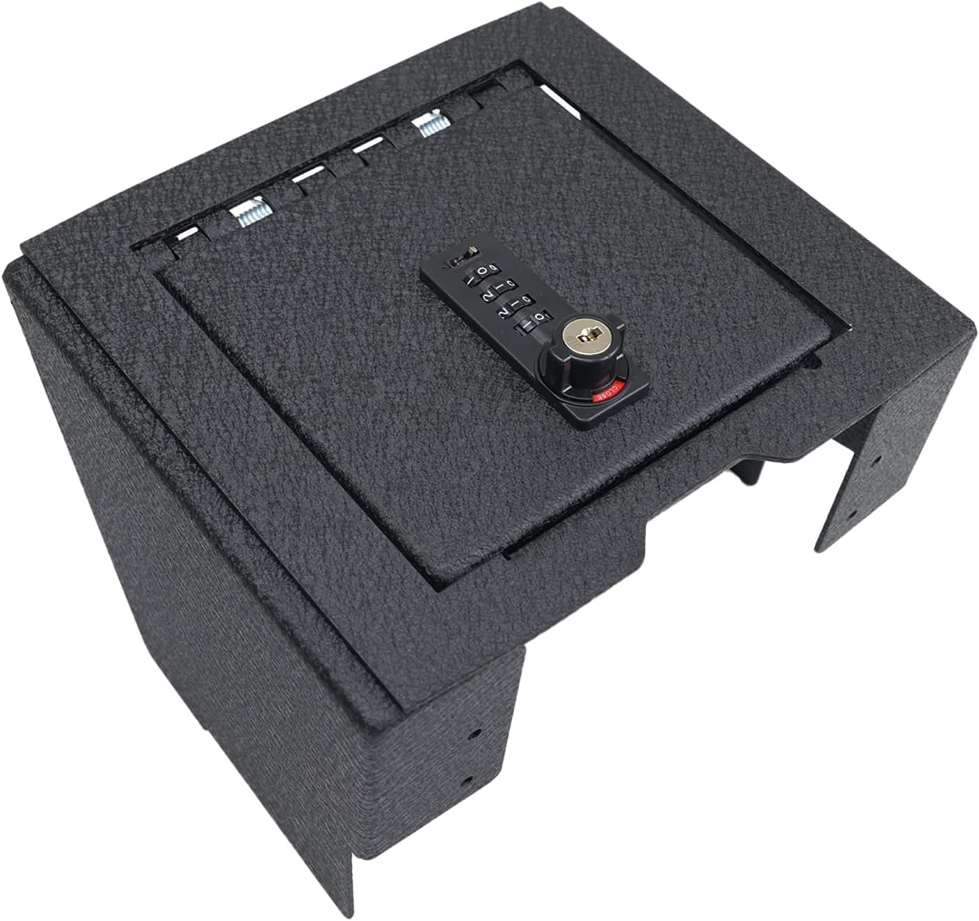 Amazon.com: WASAI Center Console Gun Safe - Console Gun Vault ...