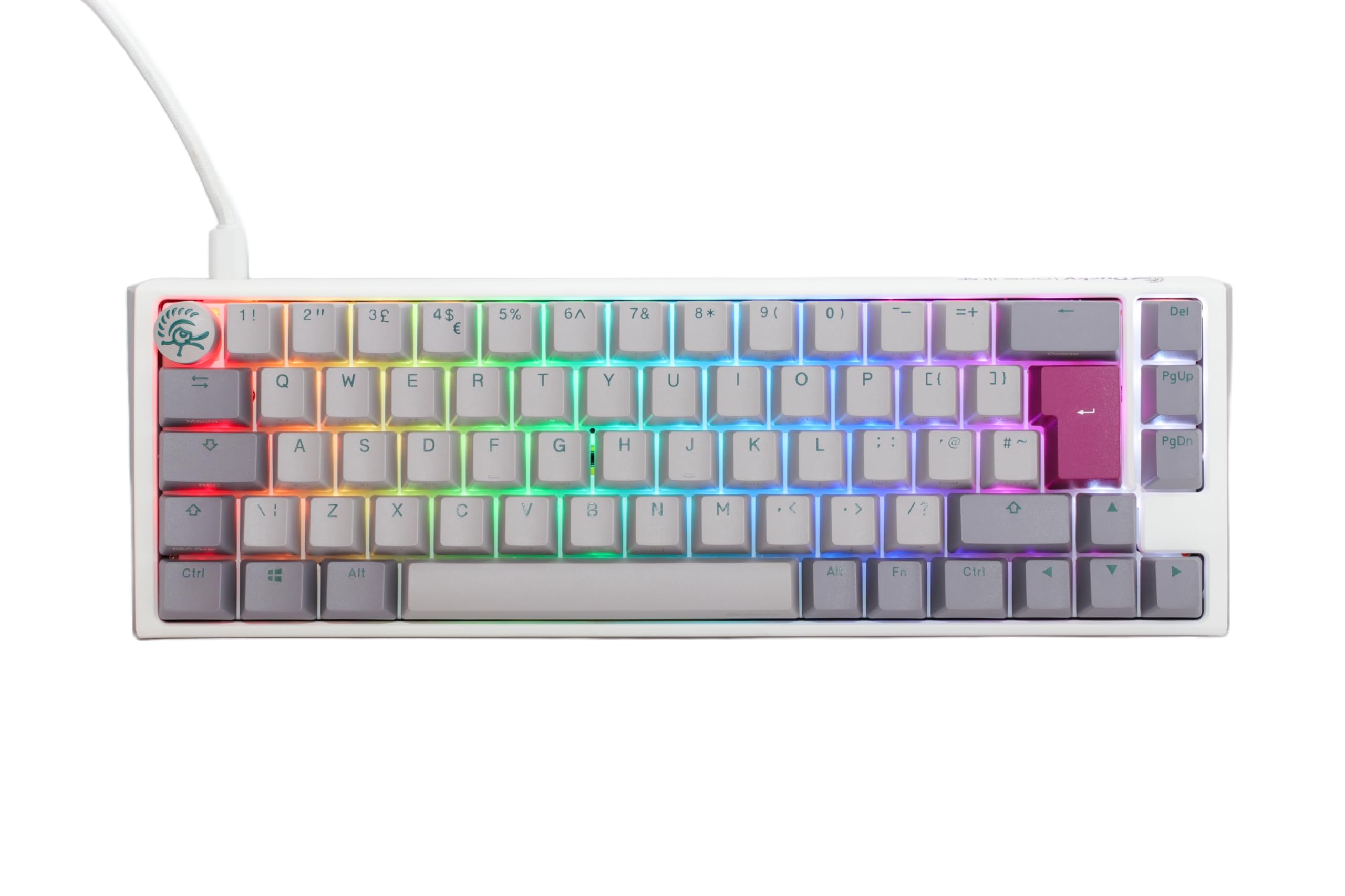 Ducky One3 Mist Sf Brown Cherry Mx Switch Mechanical Keyboard ...