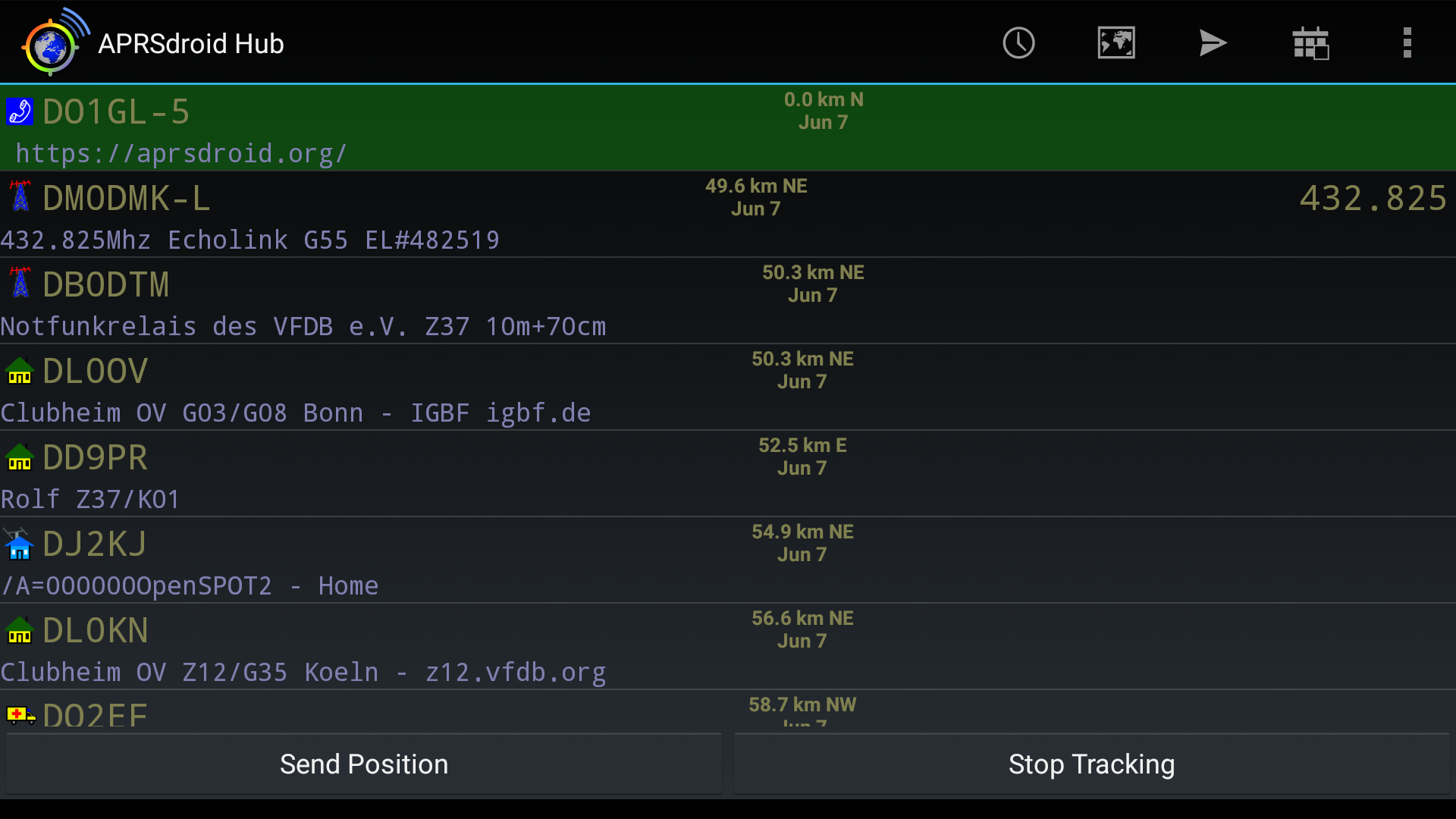 APRSdroid - APRS Client - App on Amazon Appstore