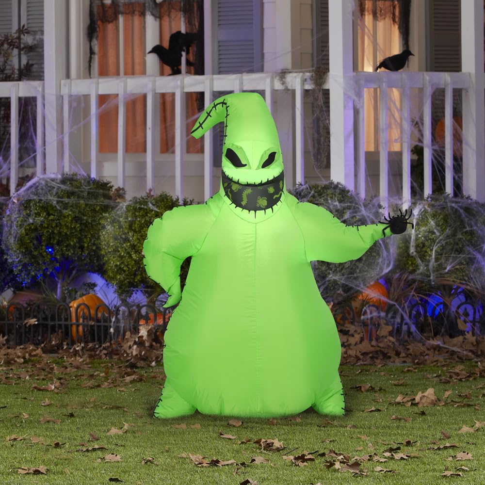 Snapklik.com : Gemmy Airblown Inflatable Oogie Boogie w/Bugs Disney