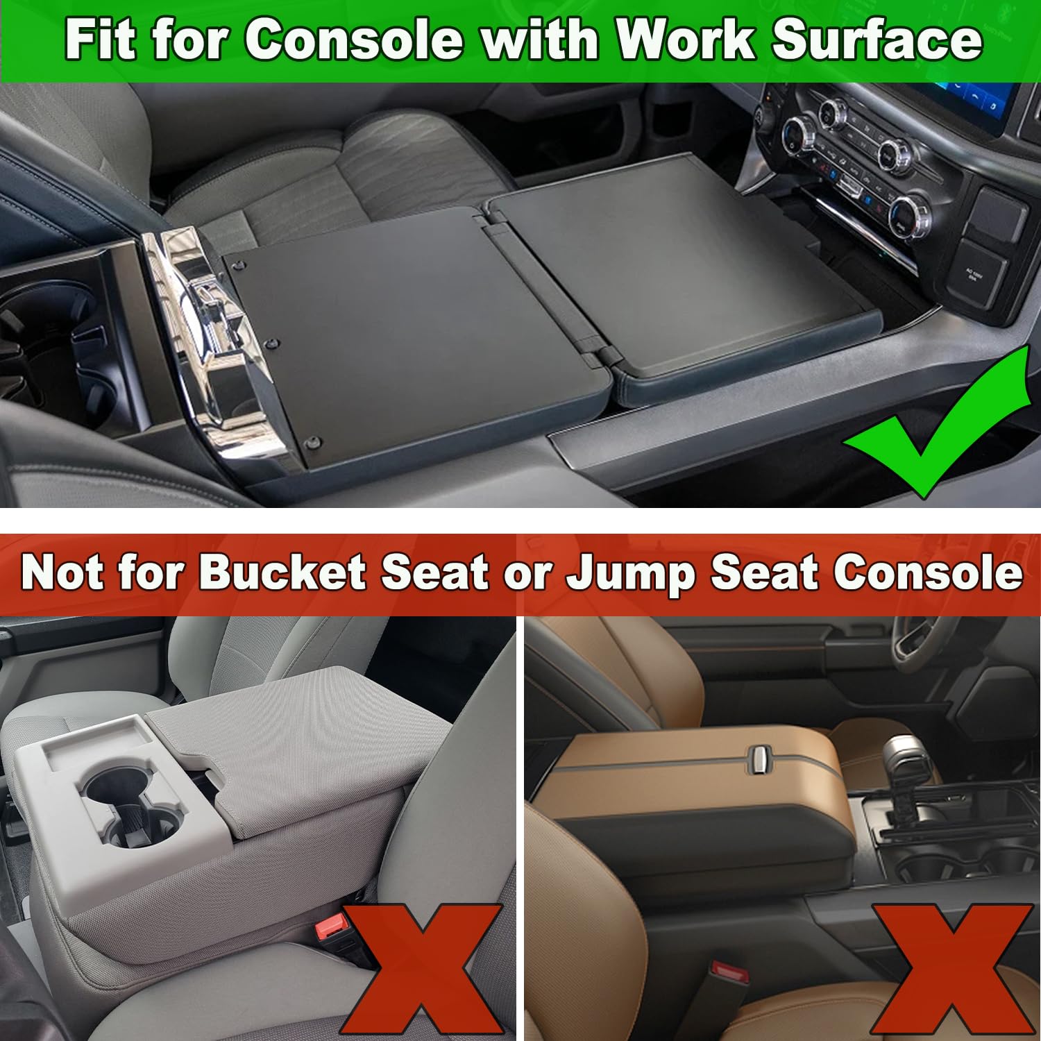 Snapklik.com : PIMCAR Center Console Cover For 2021-2025 Ford F150 ...