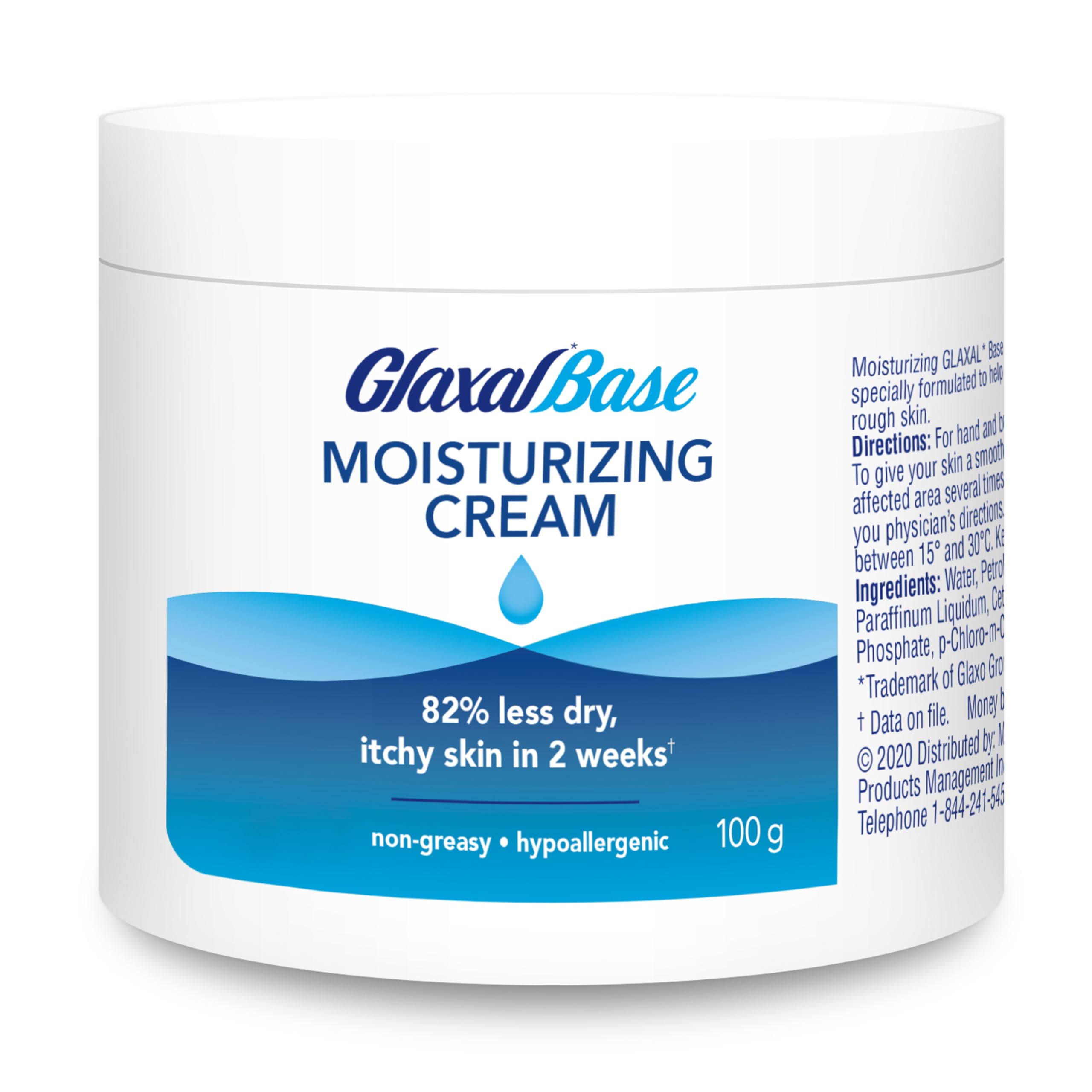 Glaxal Base Moisturizing Cream for relief from Itchy, Dry Skin ...