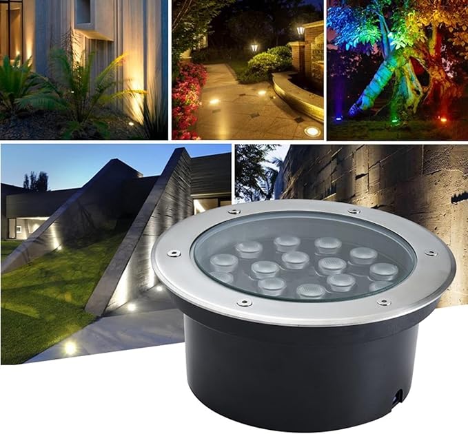 Amazon.com: JKSVTF Outdoor Recessed Ground Light Outdoor Underground ...