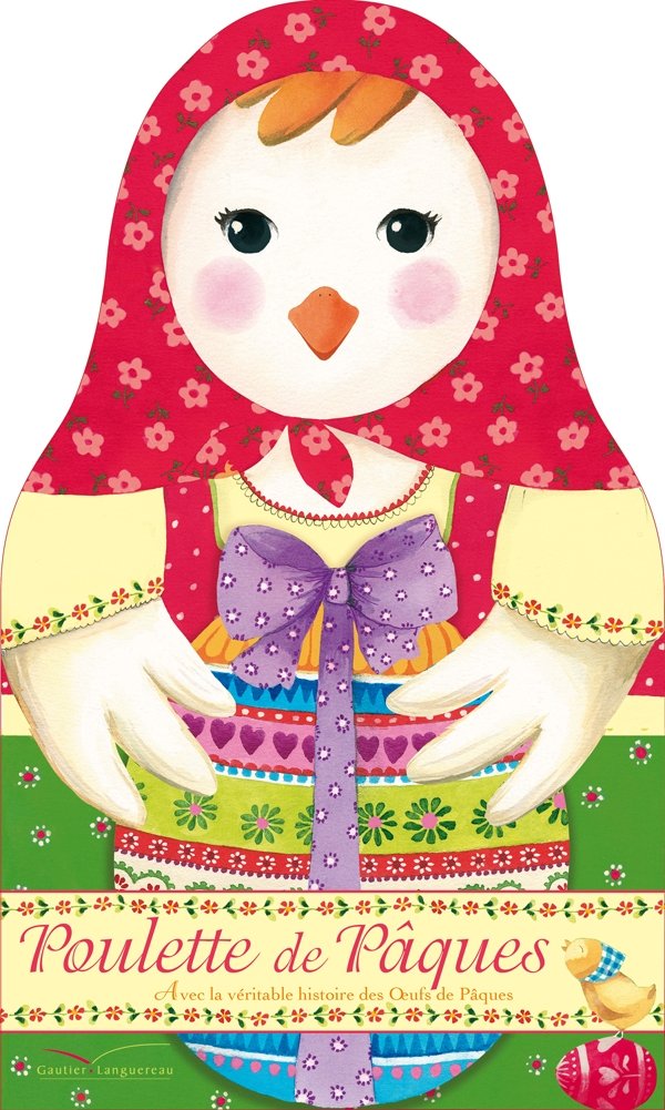 Amazon.com: boîte-poupée ; poulette de Pâques: 9782013936330: Books
