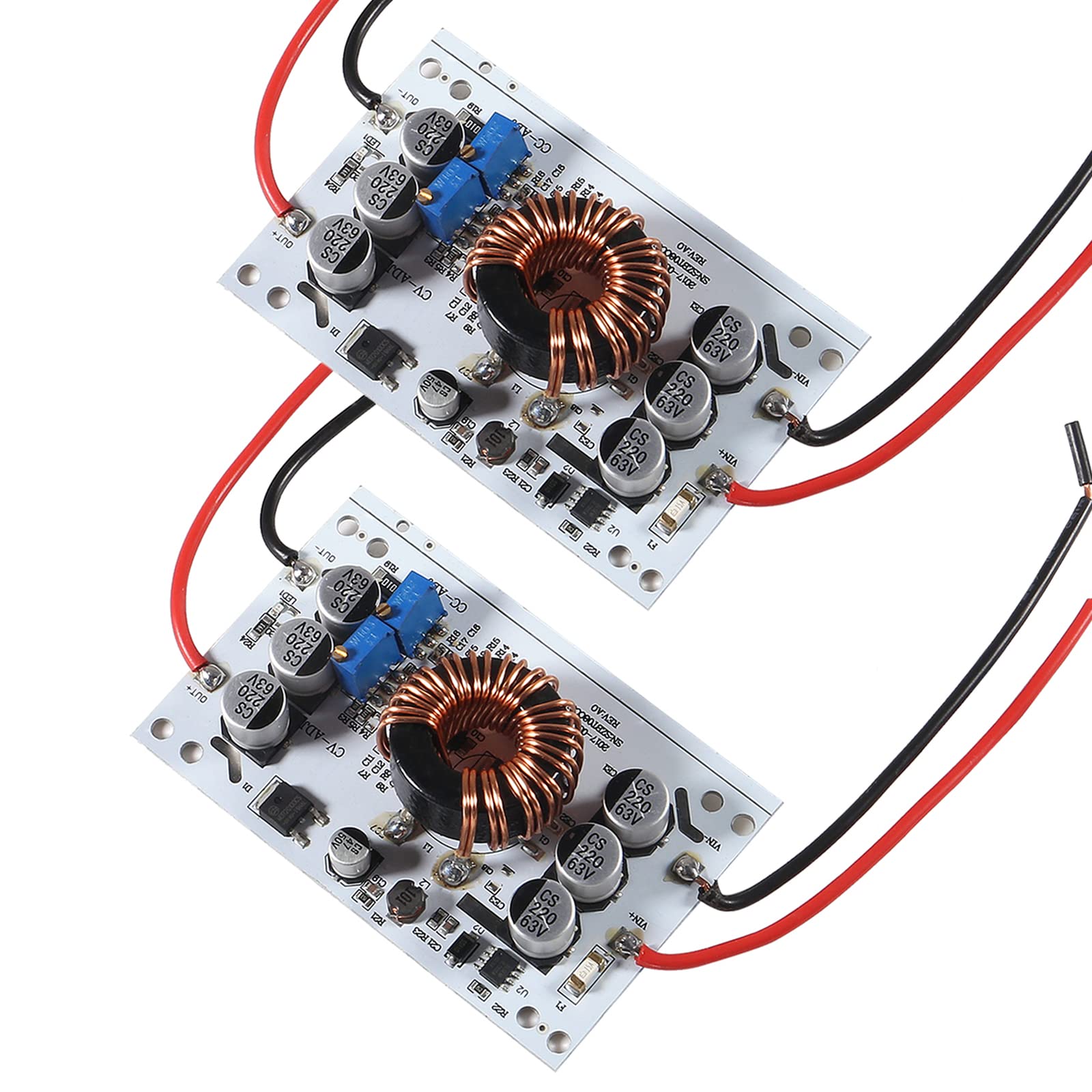 Buy AITIAO 2PCS 600W Constant Current Boost Converter DC-DC 10V-60V to ...