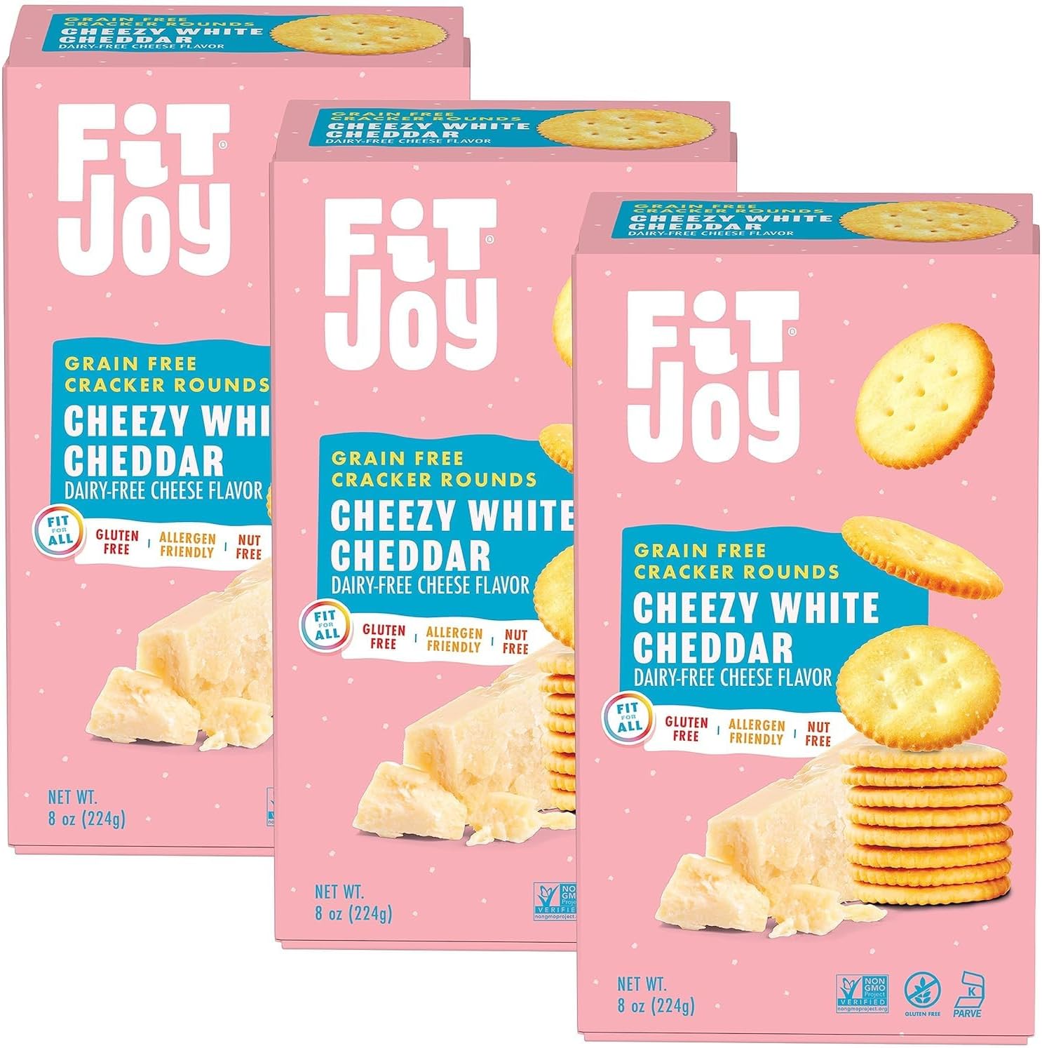 Amazon.com: FitJoy Grain Free Crackers - Delicious Gluten Free Cracker ...