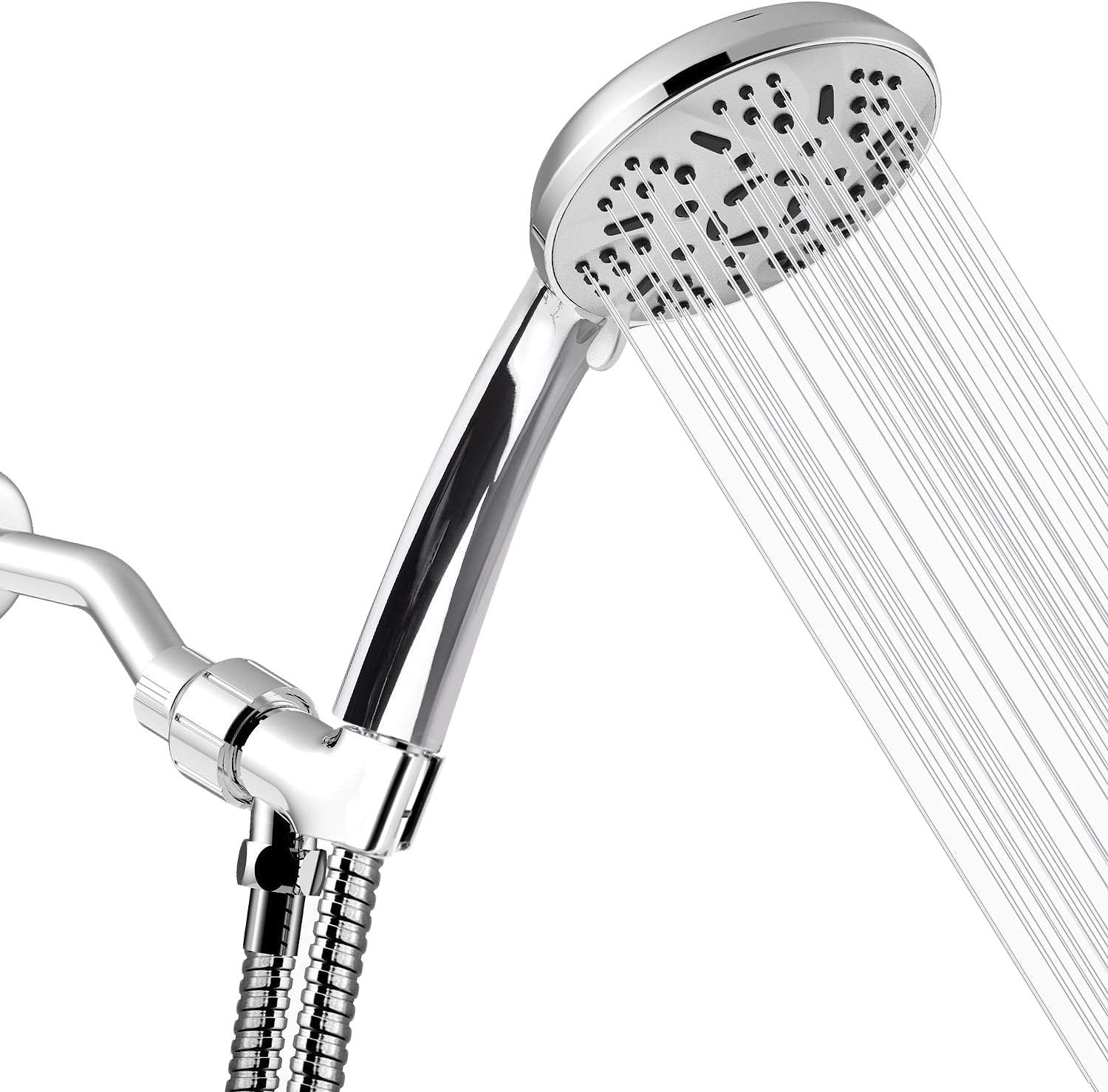 Apthrill High Pressure Handheld Shower Head – 9 Spray Modes Hand Held ...