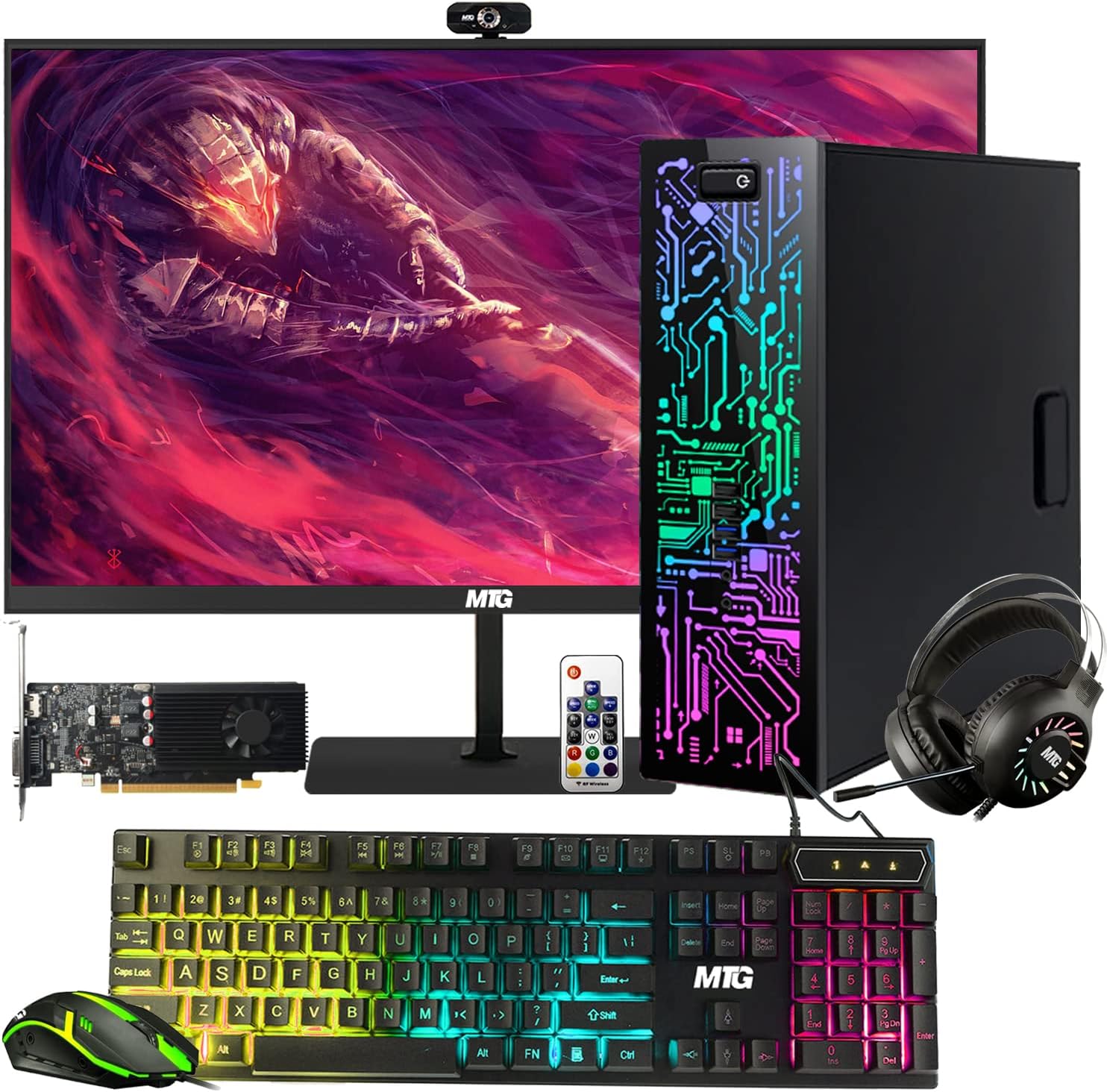 Amazon.com: Gaming Desktop PC, Intel Core i5 6th Gen, TechMagnet Zeus ...