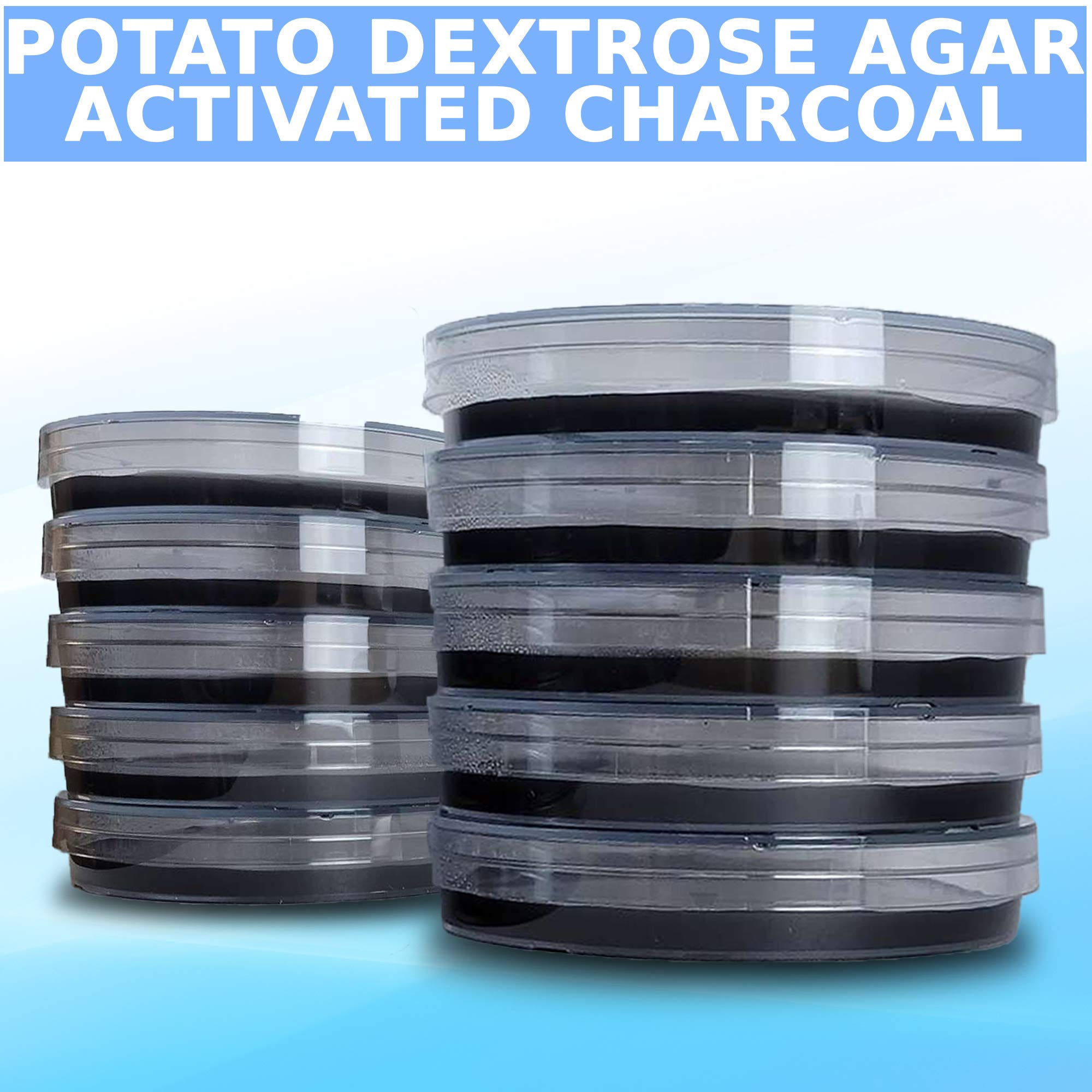 Potato Dextrose Agar Plates with Activated Charcoal - Evviva Sciences ...