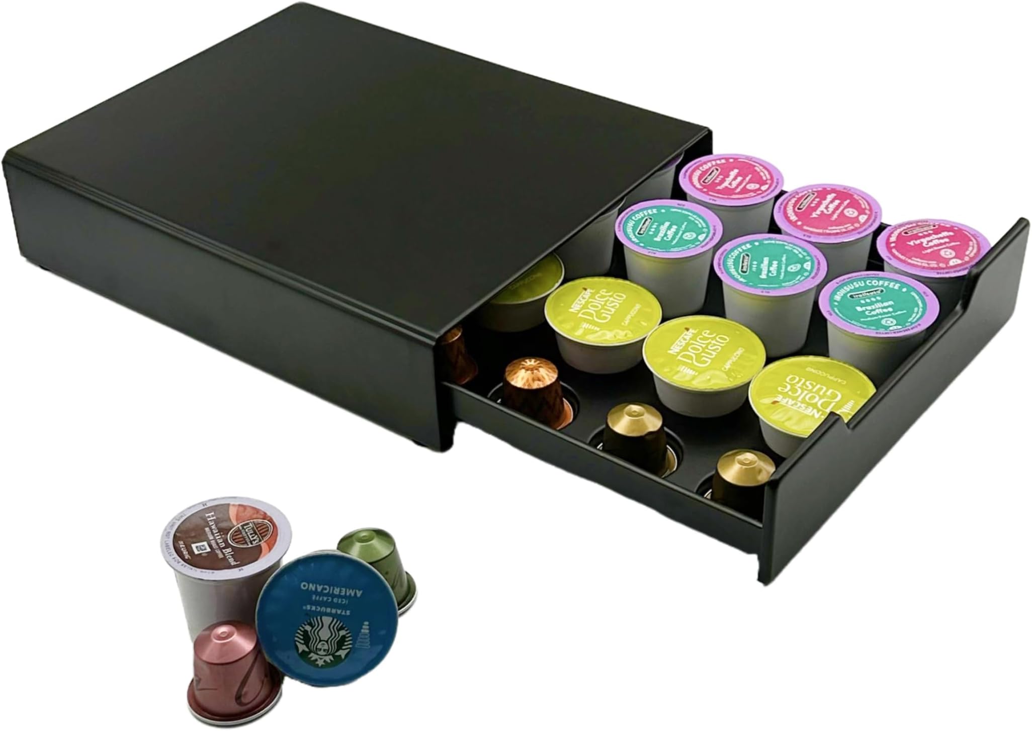 Amazon.com: SICHEER K Cup Organization Storage Drawer Maker K Cup ...