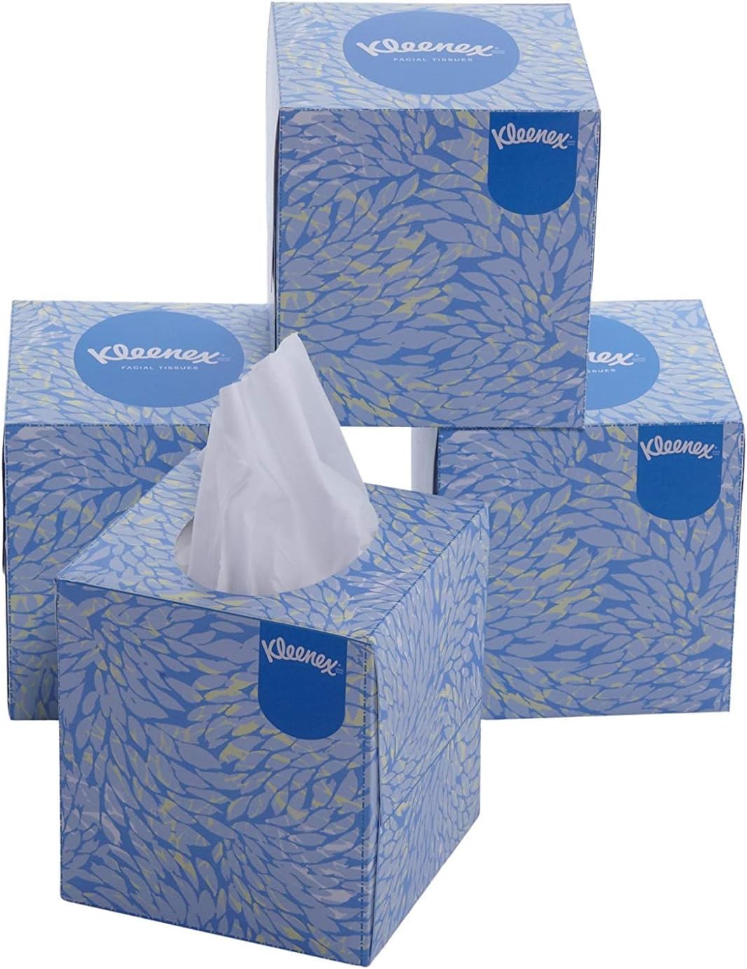Kleenex® Facial Tissue Cube 60042-2 Ply Face Tissue - 4 Tissue Boxes X ...