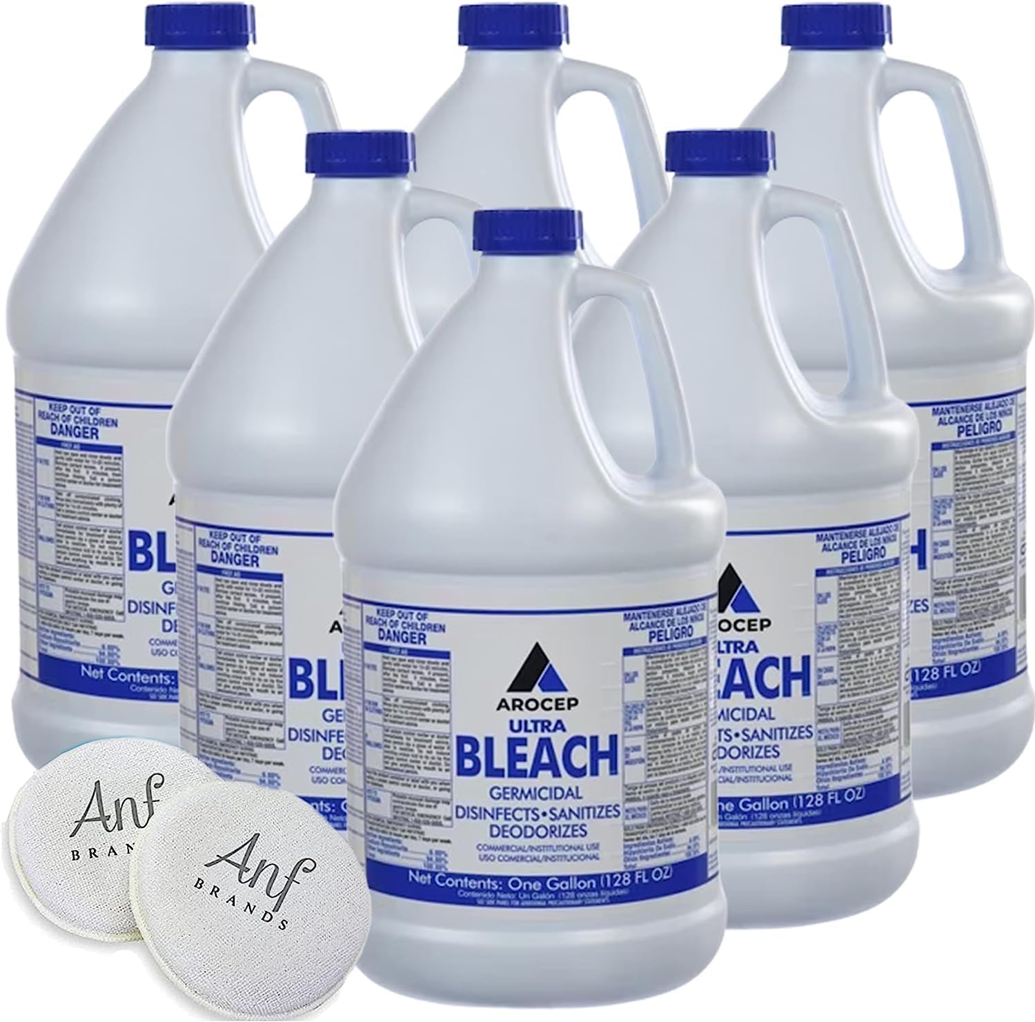 Amazon.com: Boardwalk 3406 Ultra Germicidal Bleach 1 Gallon Bottle 6 ...