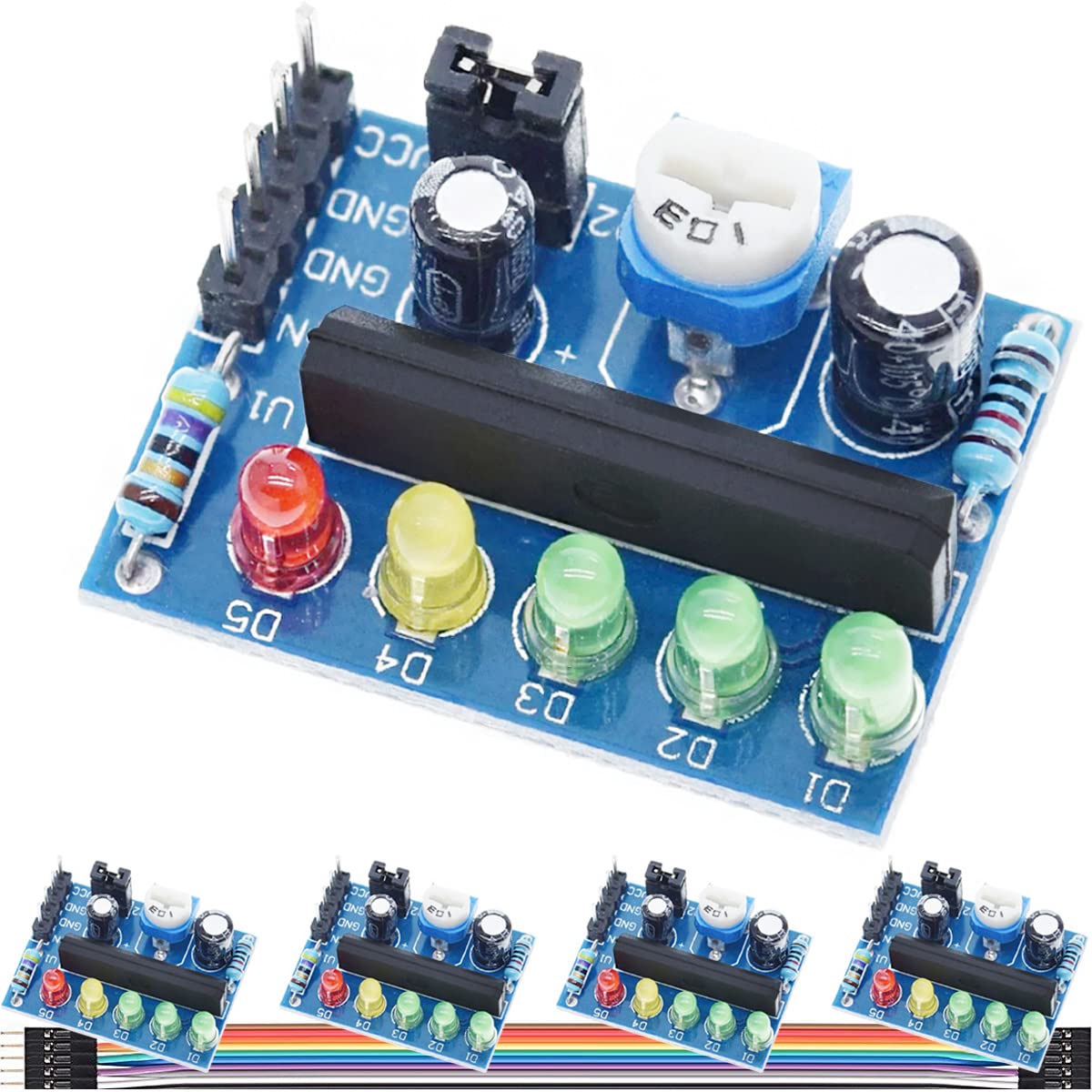 DAOKAI KA2284 Level Indicator Module 3.5V - 12V LED Power Indicator ...