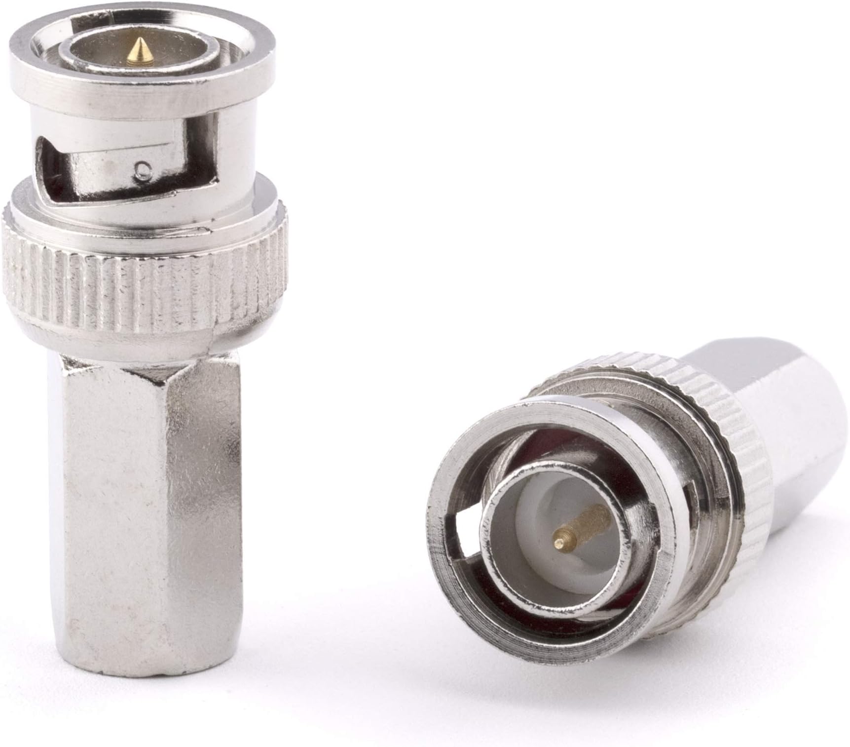 Amazon.com: BNC Compression Connector for RG6 Coaxial Cable - Pack of ...
