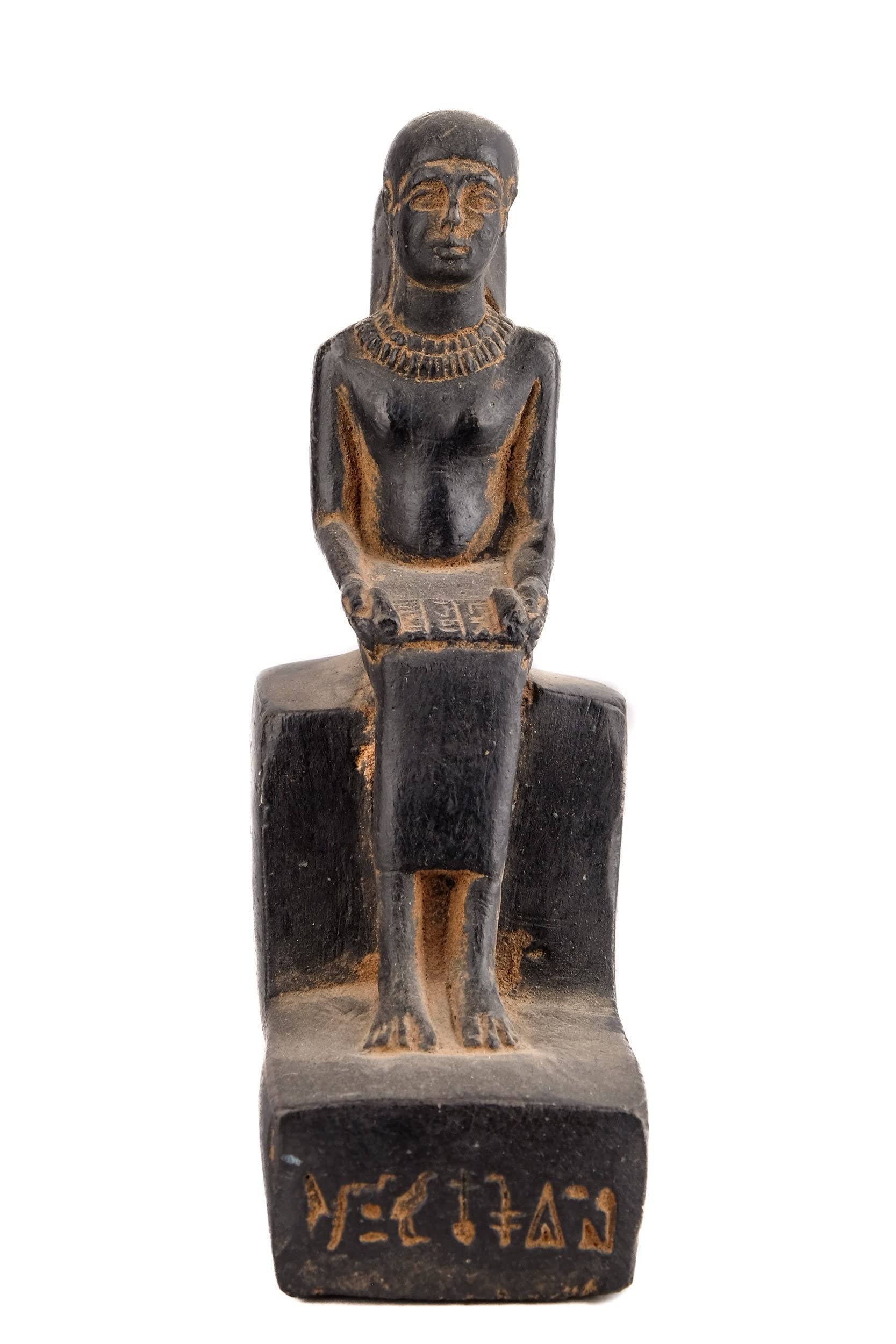 Imhotep Statue Bonhams : An Egyptian Black Steatite Figure Of Imhotep
