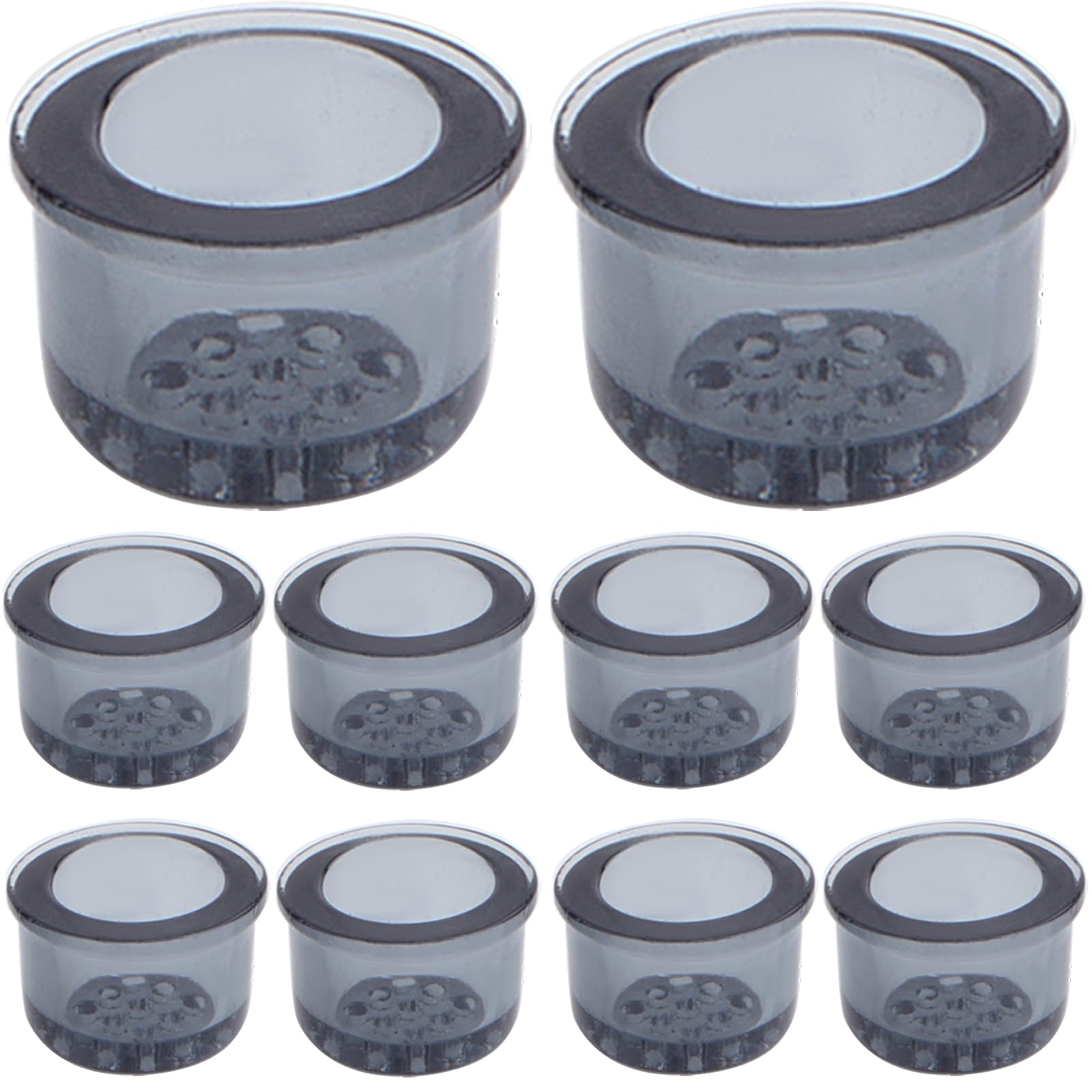 Amazon.com: 10pcs Clear Glass Screen Filters Bowl Screens Filters ...