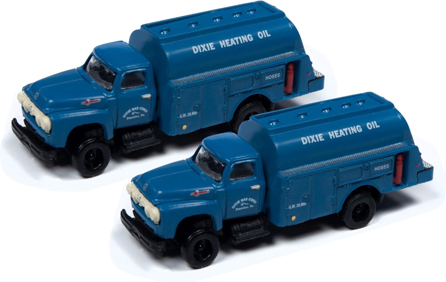 Amazon.com: Mini Metals - 1954 Ford Tank Truck(Dixie Gas Corp) 2-Pack ...