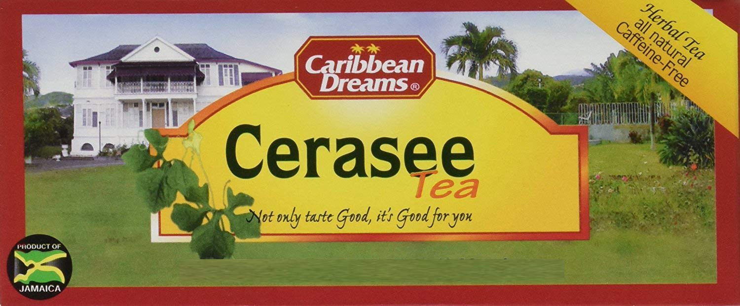 Amazon.com : Caribbean Dreams Cerasee Tea, 20 Tea Bags, Herbal Tea, All ...