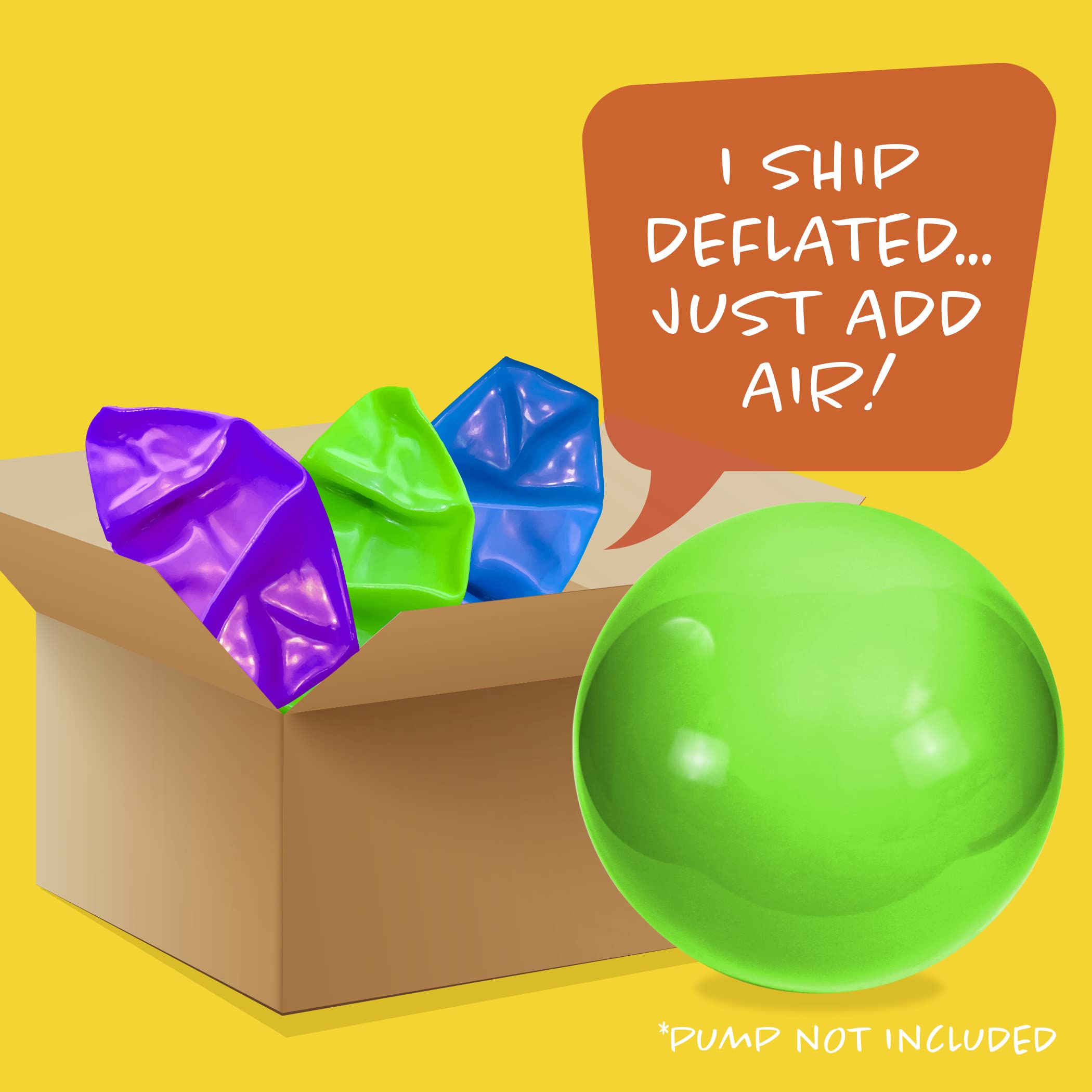 Snapklik.com : Hedstrom 13-Inch Indoor/Outdoor Playballs