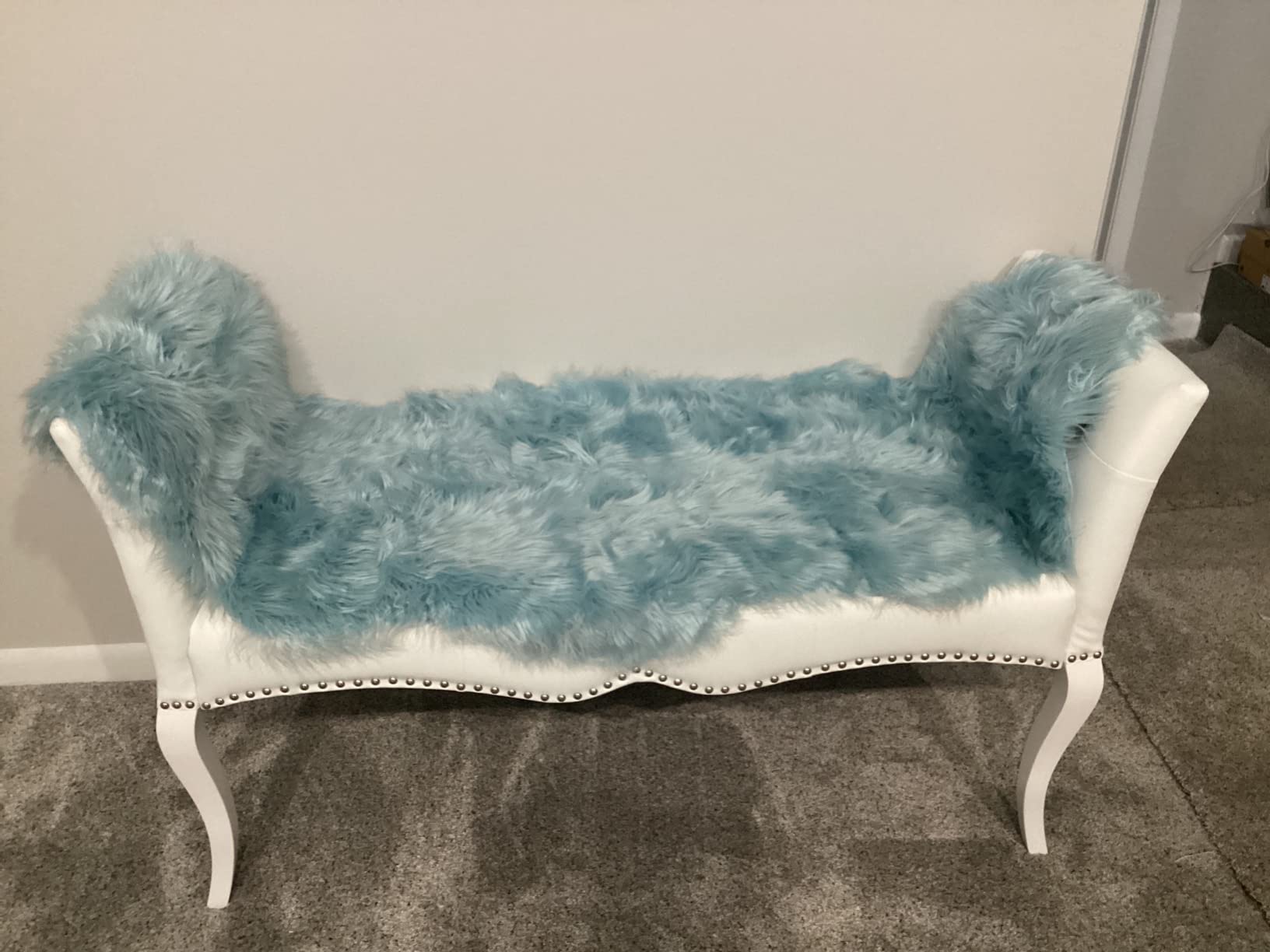 $5/mo - Finance Ashler Faux Fur Rug, Fluffy Shaggy Area Rug Ultra Soft ...