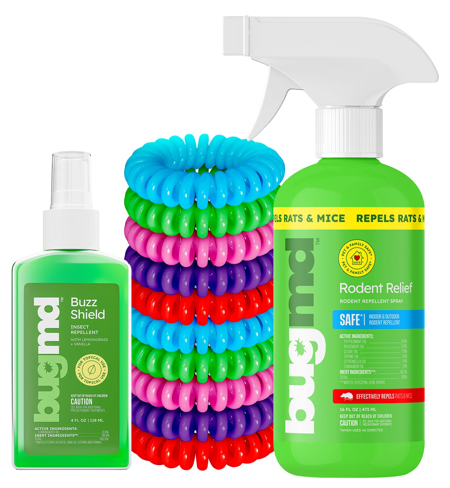 Amazon.com: BugMD Mouse Repellent & Rodent Repellent Spray, BugMD Buzz ...