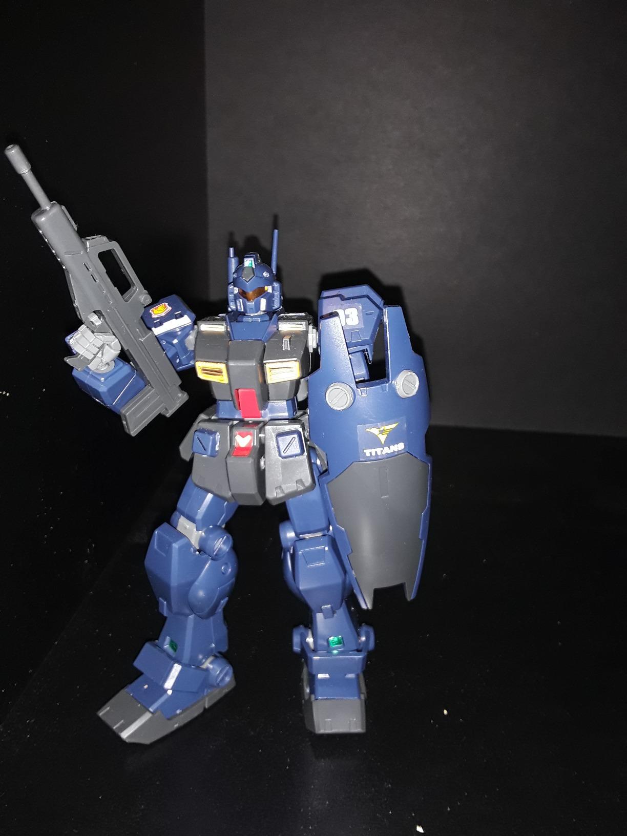 Amazon.com: Gundam RGM-79Q GM Quell HGUC 1/144 Scale : Arts, Crafts ...