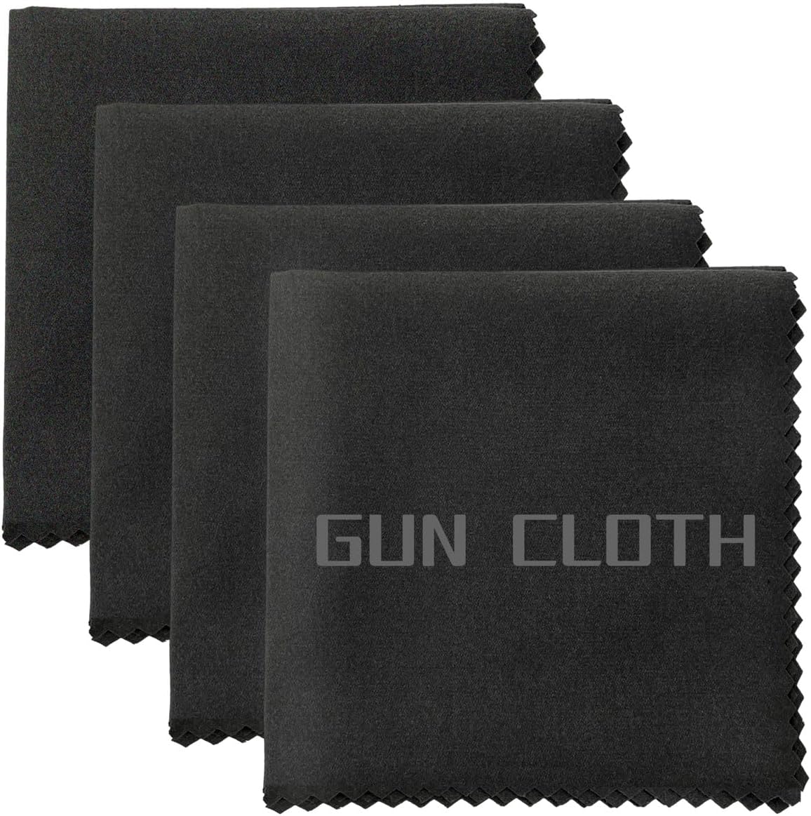 Amazon.com: Miaozhun 4 Pack Microfiber Gun Cleaning Cloth, 12"x12" Lint ...