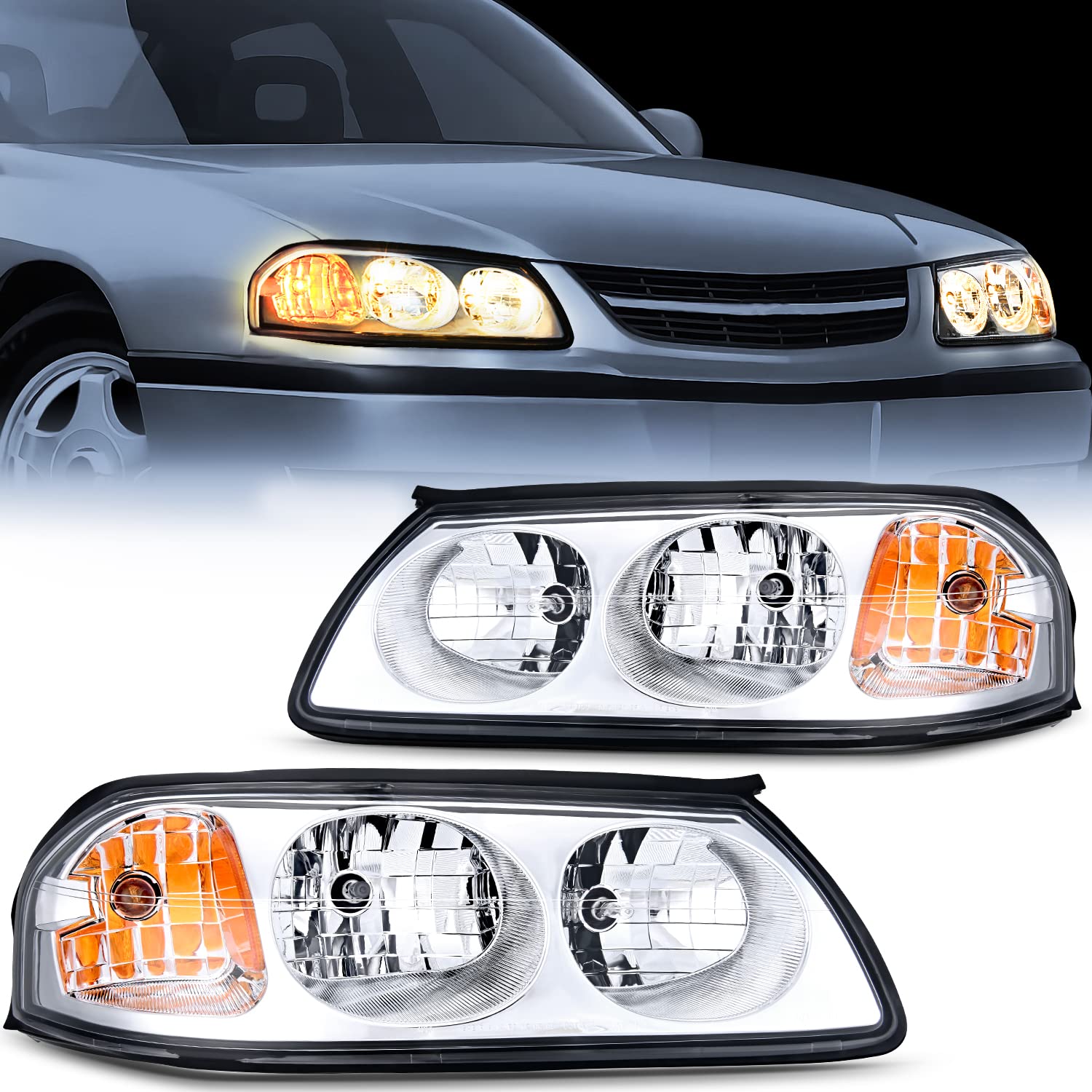 2003 Chevy Impala Headlights CHEVY IMPALA 14 20 PROJECTOR LIGHT BAR