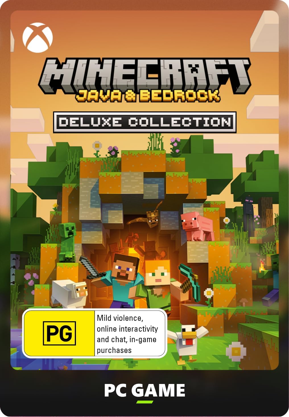 Minecraft: Java & Bedrock Deluxe Collection - PC [Online Game Code ...