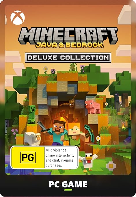 Minecraft: Java & Bedrock Deluxe Collection - PC [Online Game Code ...