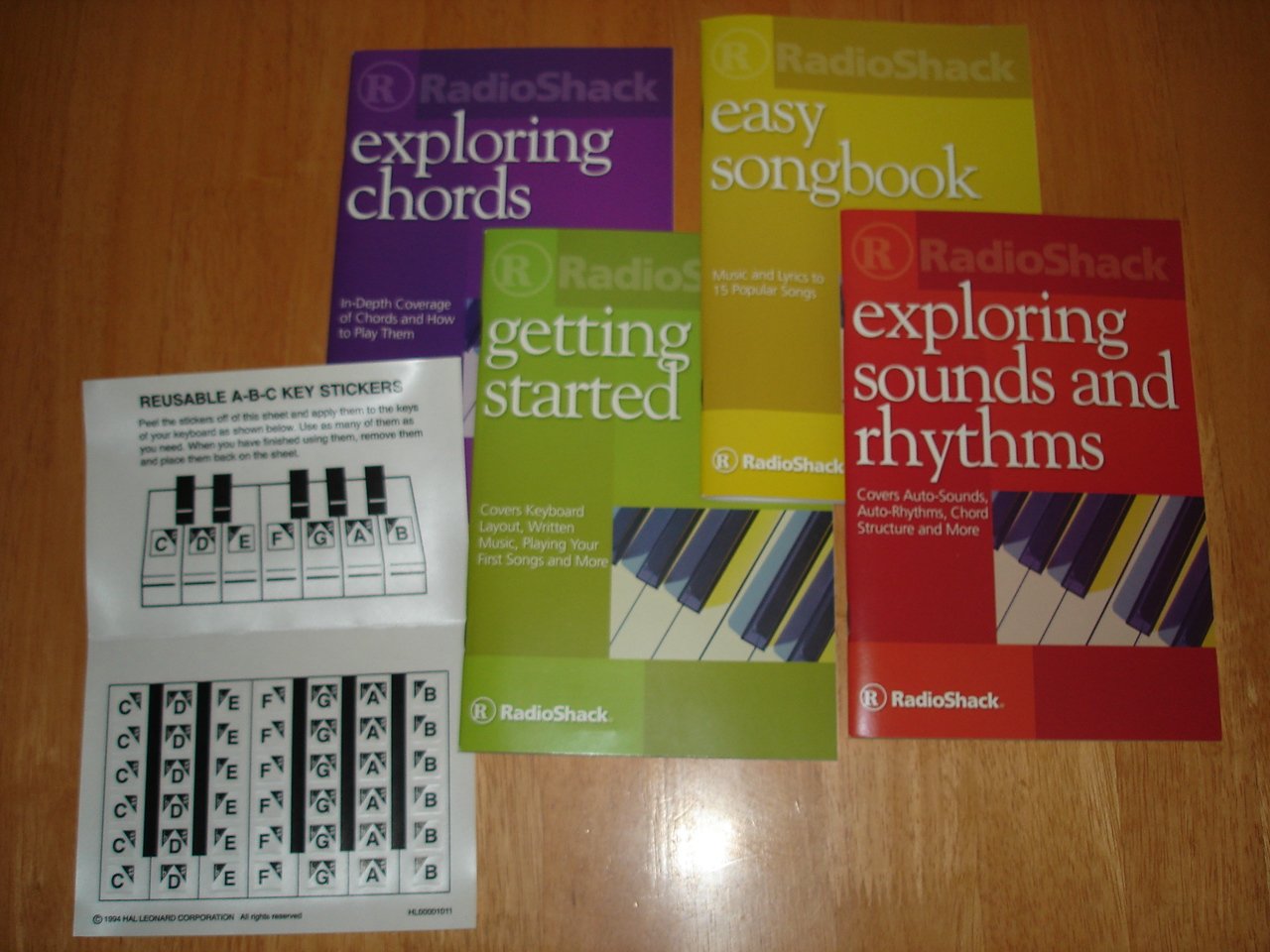 Piano Keyboard Songbook Beginner Starter Kit of Four Song Books: Radio ...