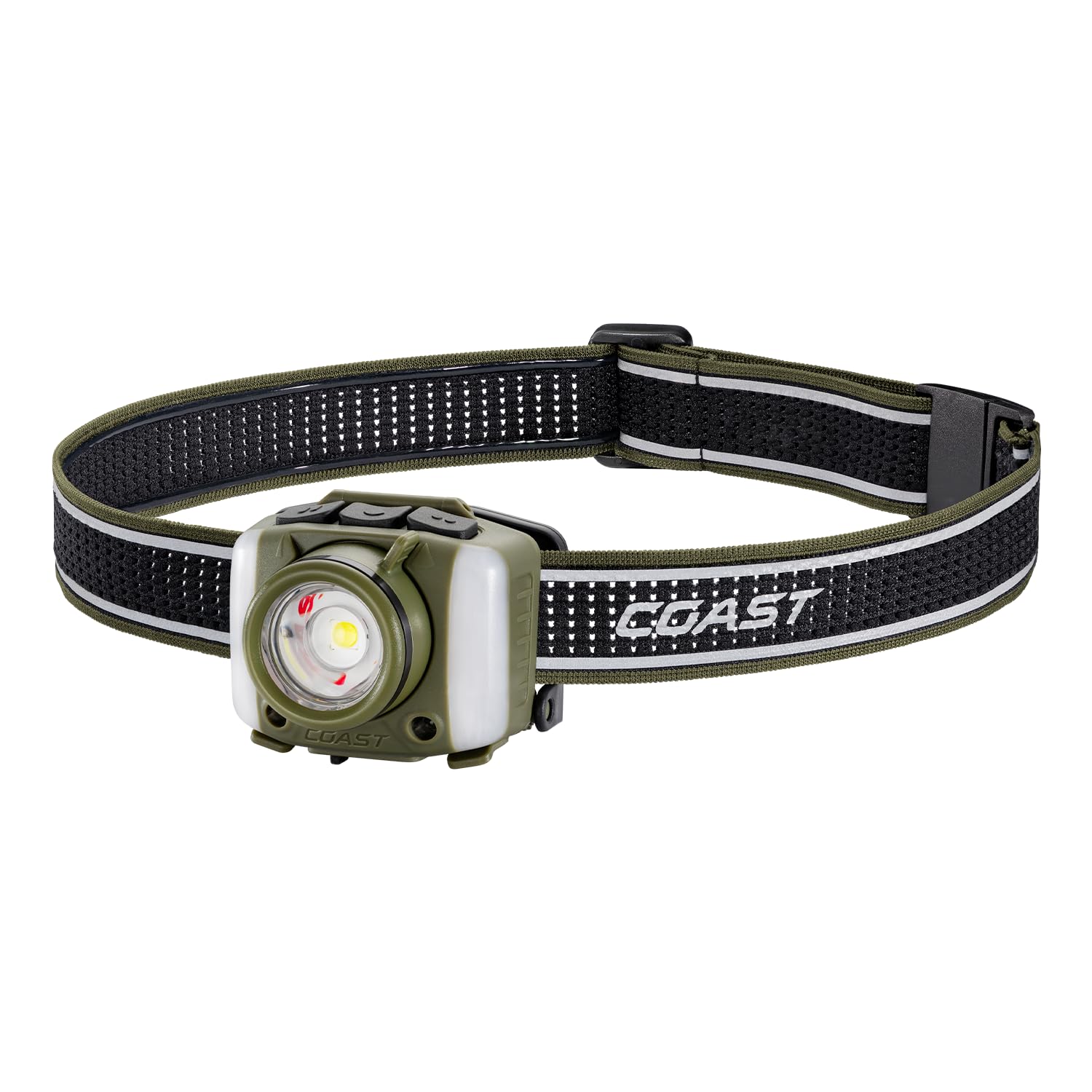 Coast FL95R 1250 Lumen Rechargeable Plus LED Headlamp with Green, Red ...