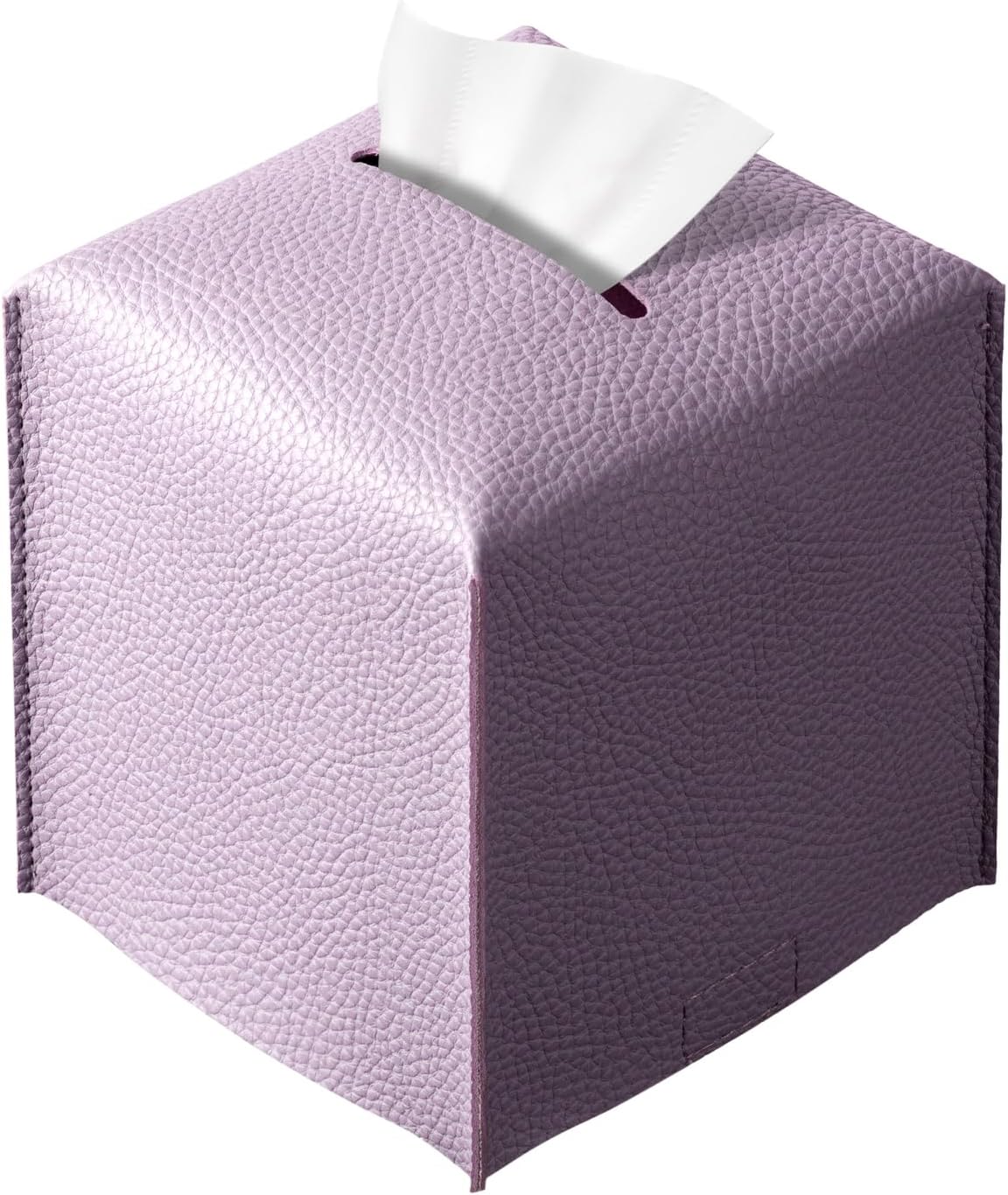 Amazon.com: REGELETO Square Tissue Box Cover, Pu Leather Tissue Box ...
