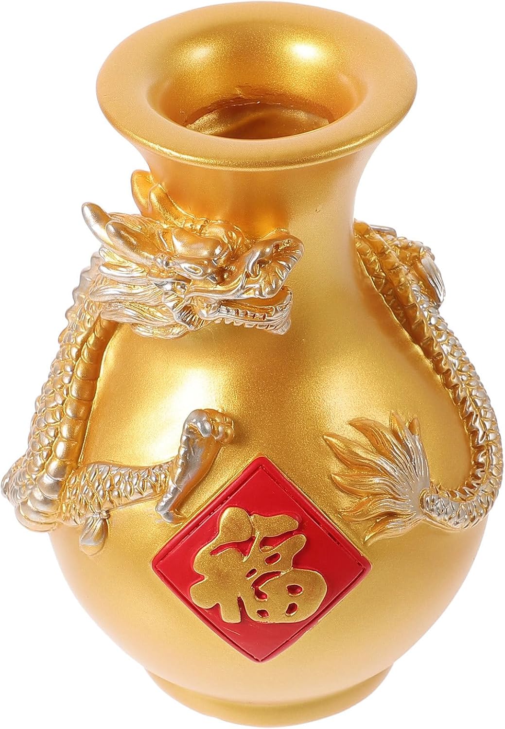 Amazon.com: HOLIDYOYO Wealth Vase Feng Shui Flower Vase 2024 Year of ...