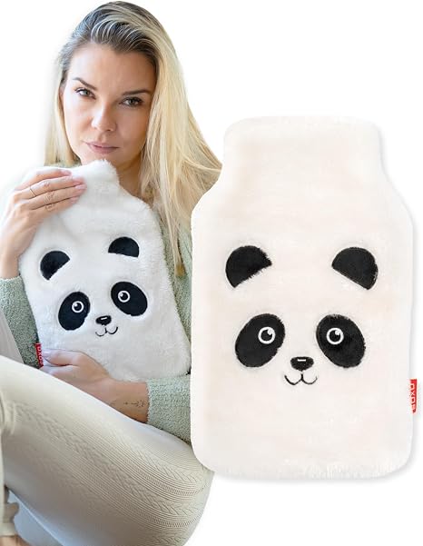 soxo Plush Hot Water Bottle Cover Hand Warmer Neck Period Back Pain ...