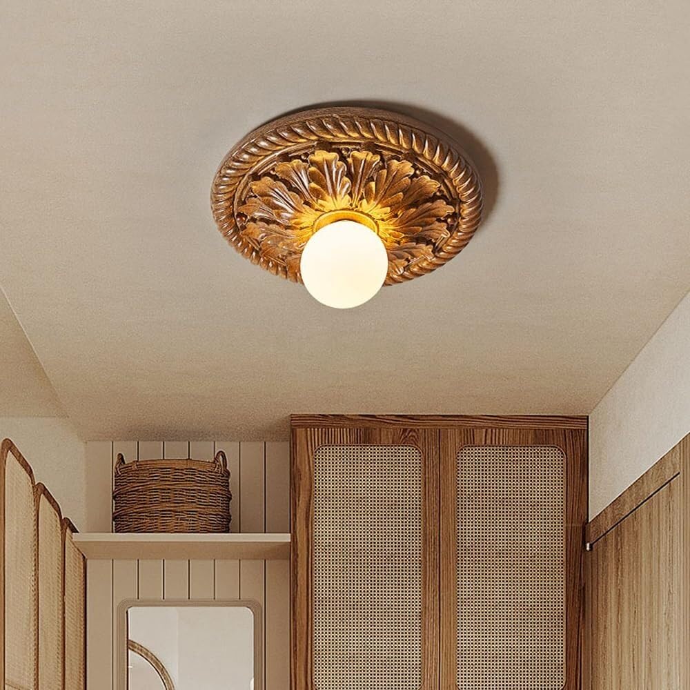 Ceiling Medallions For Flush Mounted Light