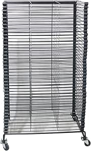 Amazon.co.jp: Art Drying Rack, Rubber Compartment Painting Storage ...