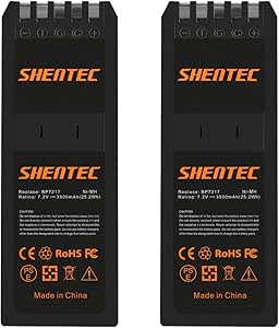 Amazon.com: Shentec 2 Pack 7.2V 3.5Ah Ni-MH BP7217 Replacement Battery ...