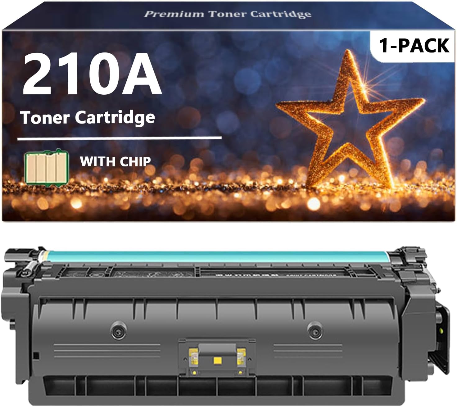 AZIZAT Cartuchos De Tóner 210A Compatible para HP W2100A W2101A W2102A ...