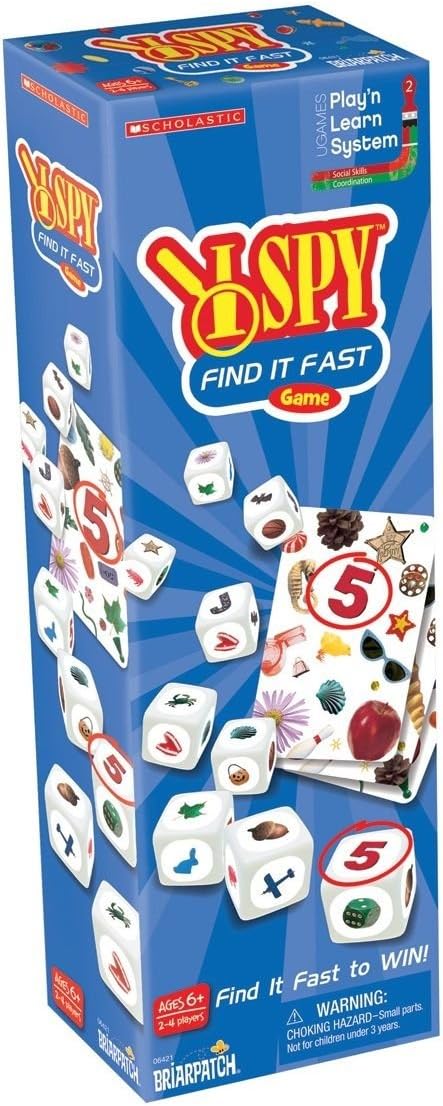 Amazon.com: I SPY FIND IT Fast : Toys & Games