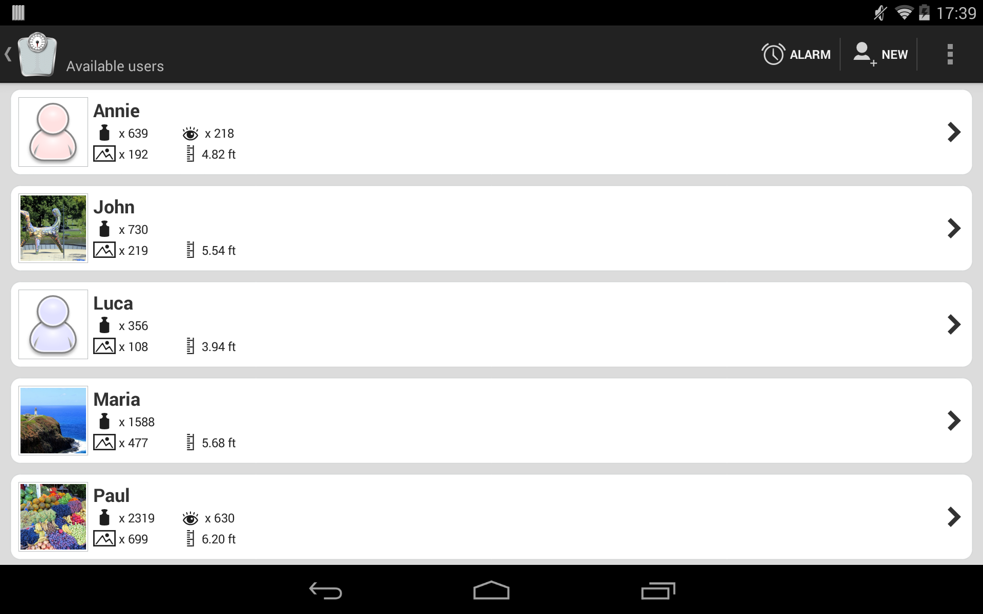 Weight Meter free - weight tracking gone mobile - App on Amazon Appstore