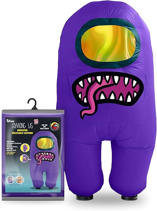 YuMe Official Among Us Toys Funny Inflatable Cool Cosplay Halloween ...