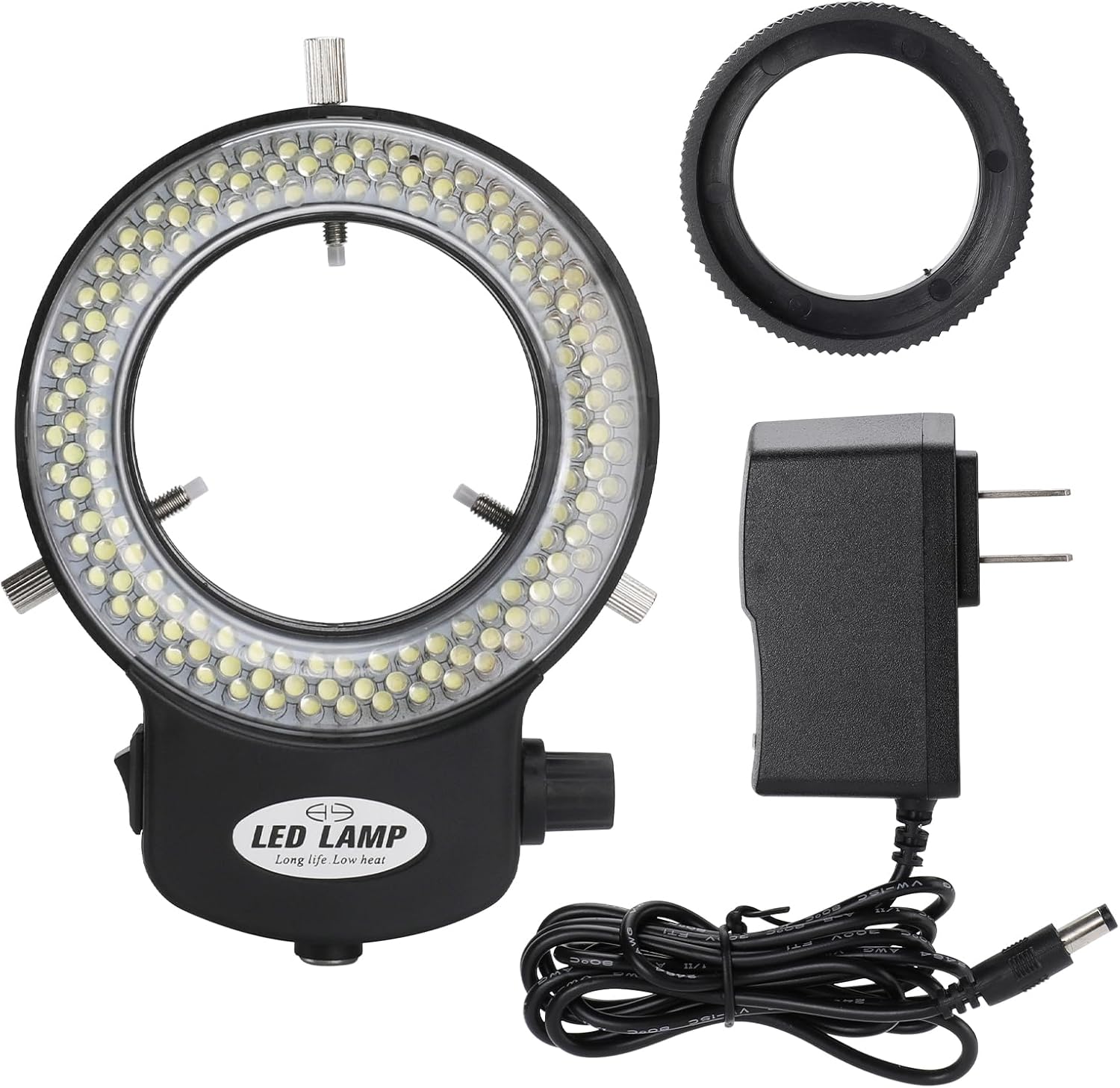 Amazon.com : Faruijie 144 LED Ring Microscope Light, Adjustable ...