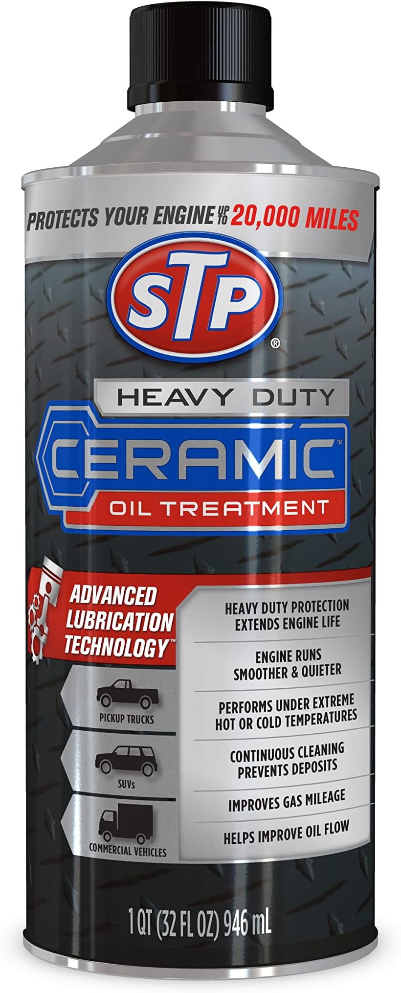 Amazon.com: STP Oil Treatment (15 oz.) - 12 Pack : Automotive
