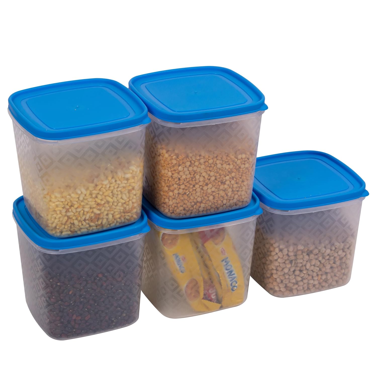 Loknath 4 Liter Kitchen Storage Boxes (set of 5) - 4000 ml, storage ...